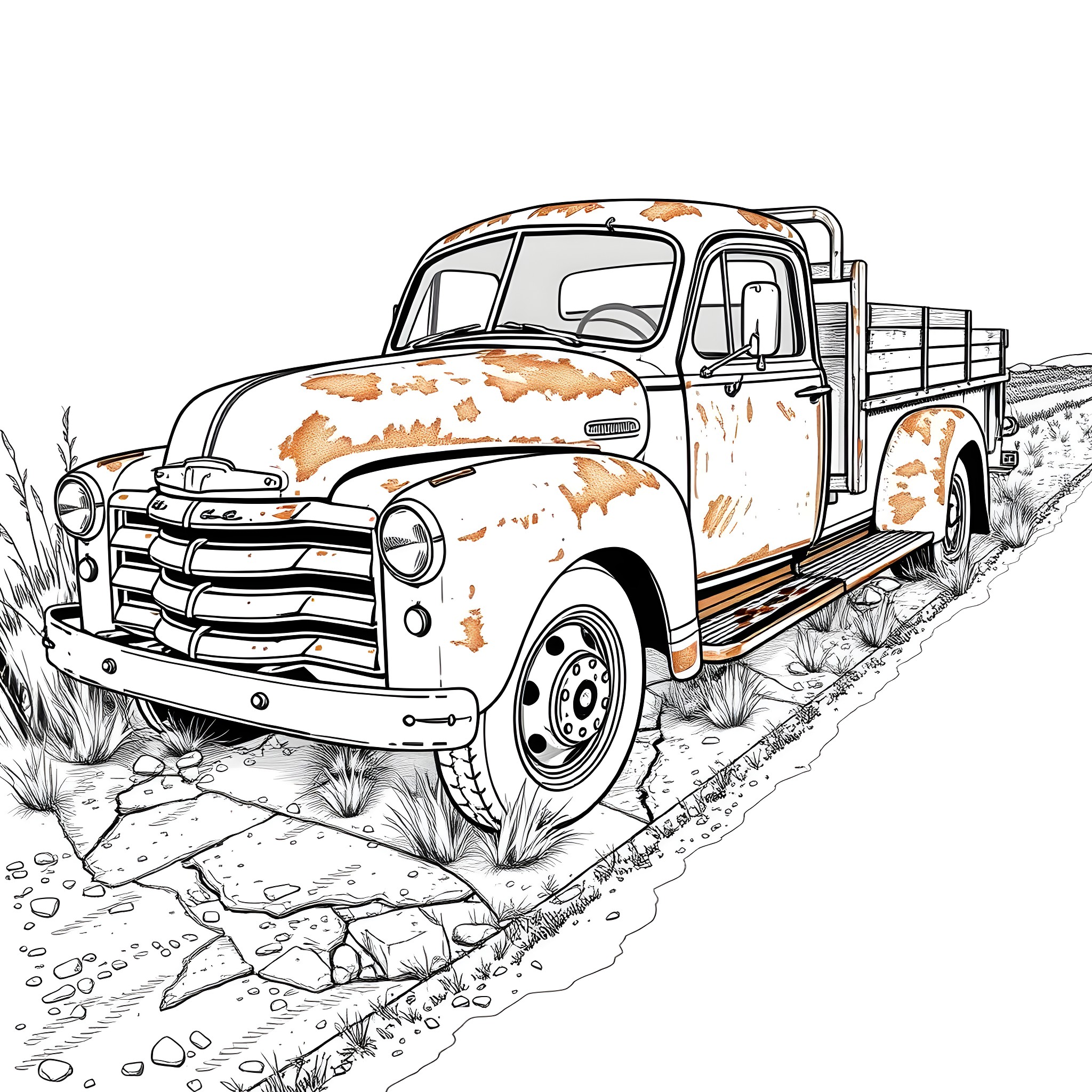 Best Truck Coloring Pages (Free Printable PDF)