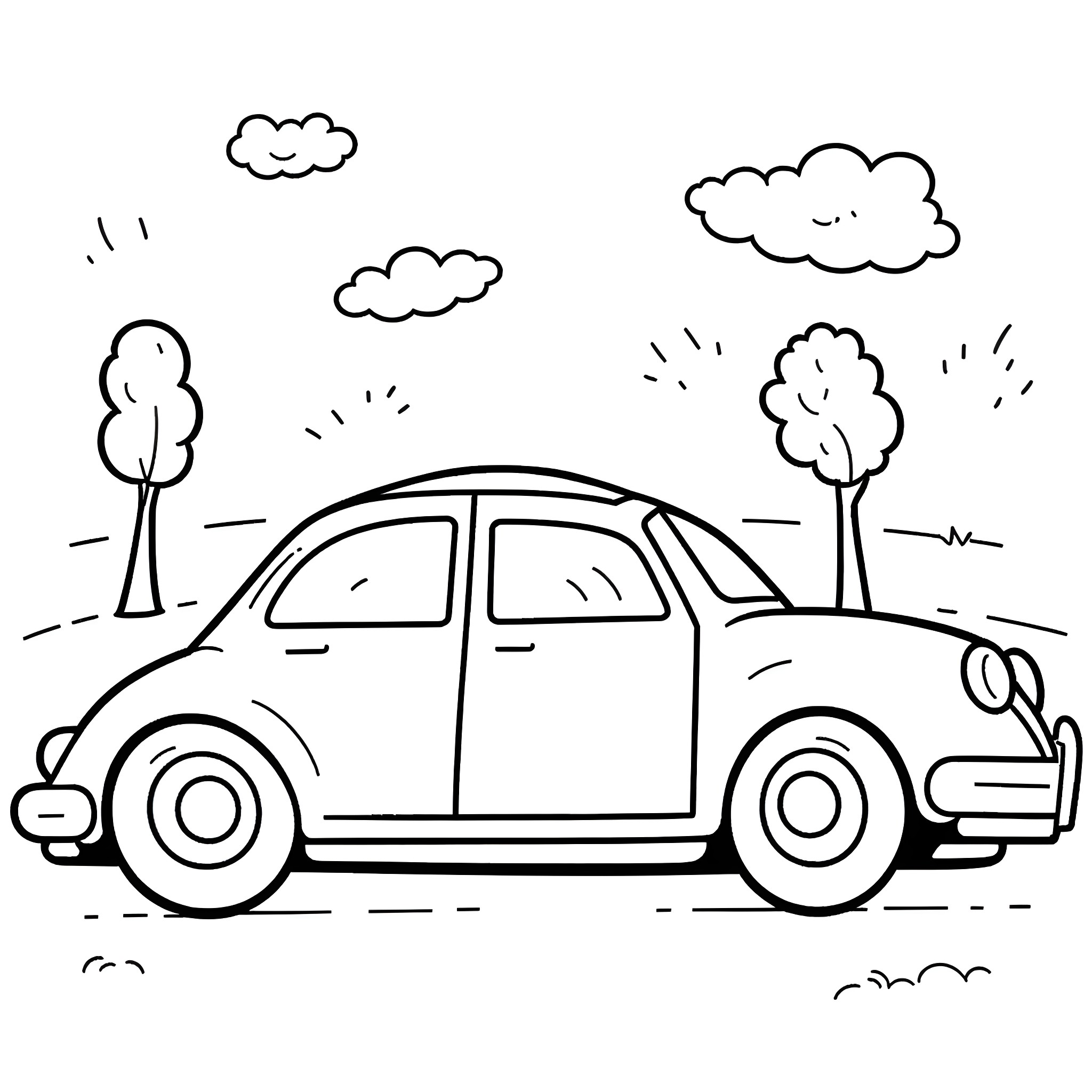 571 Best Car Coloring Pages (Free Printable PDFs)