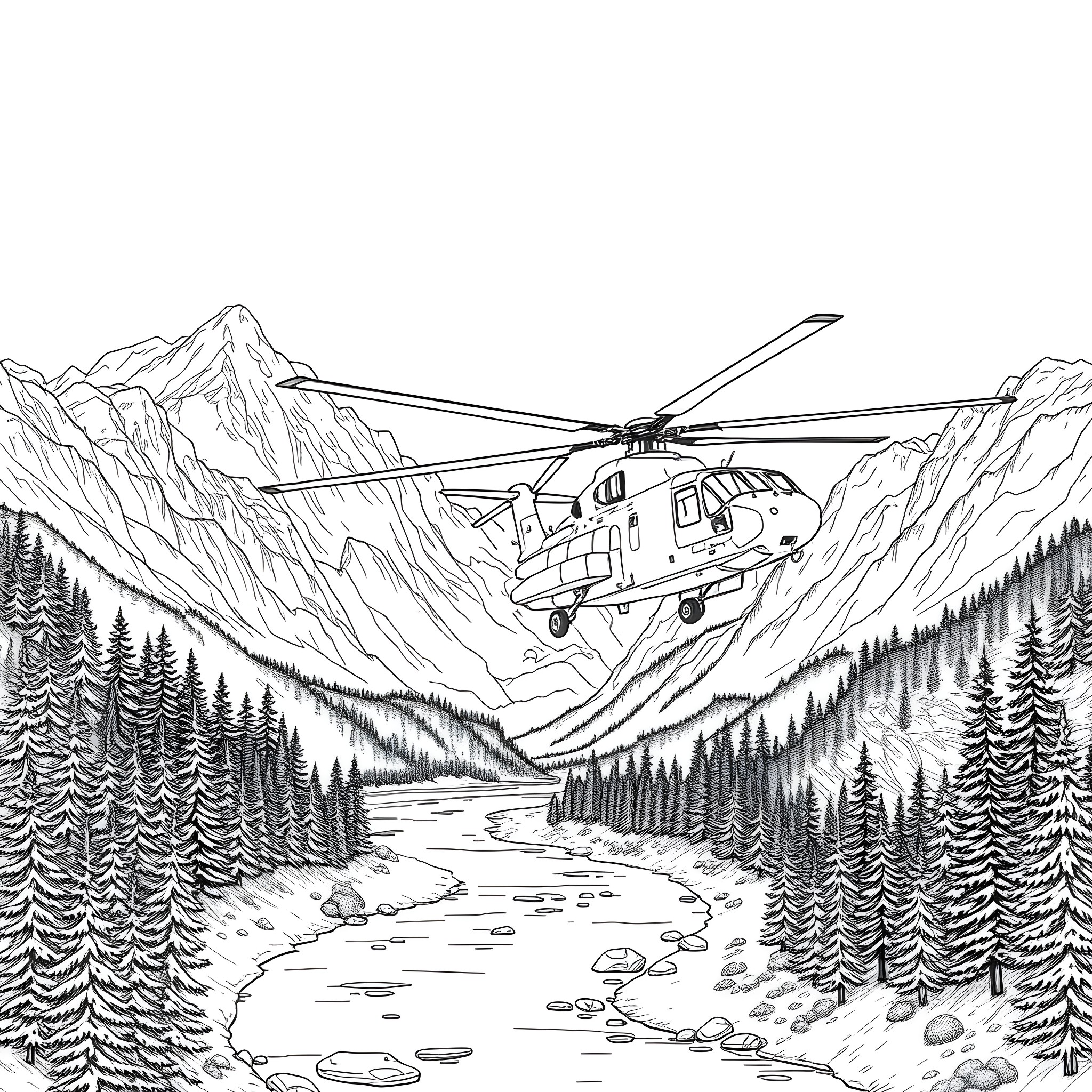 Best Chinook Coloring Pages (Free Printable PDF)