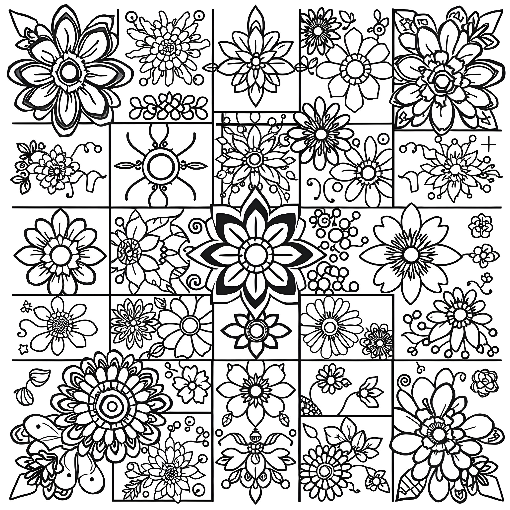120 Best Patchwork Coloring Pages (Free Printable PDFs)