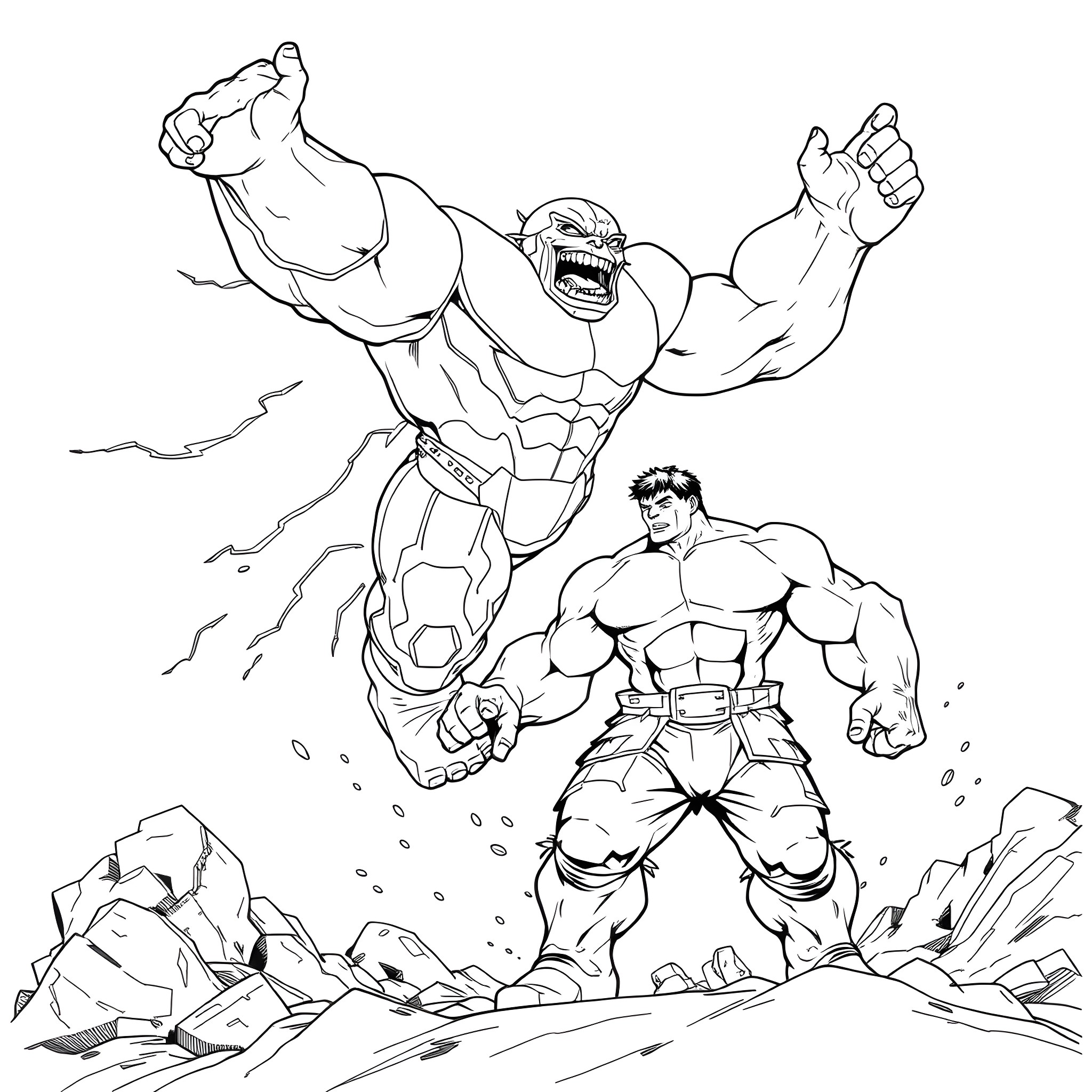 Best Abomination Coloring Pages (Free Printable PDF)