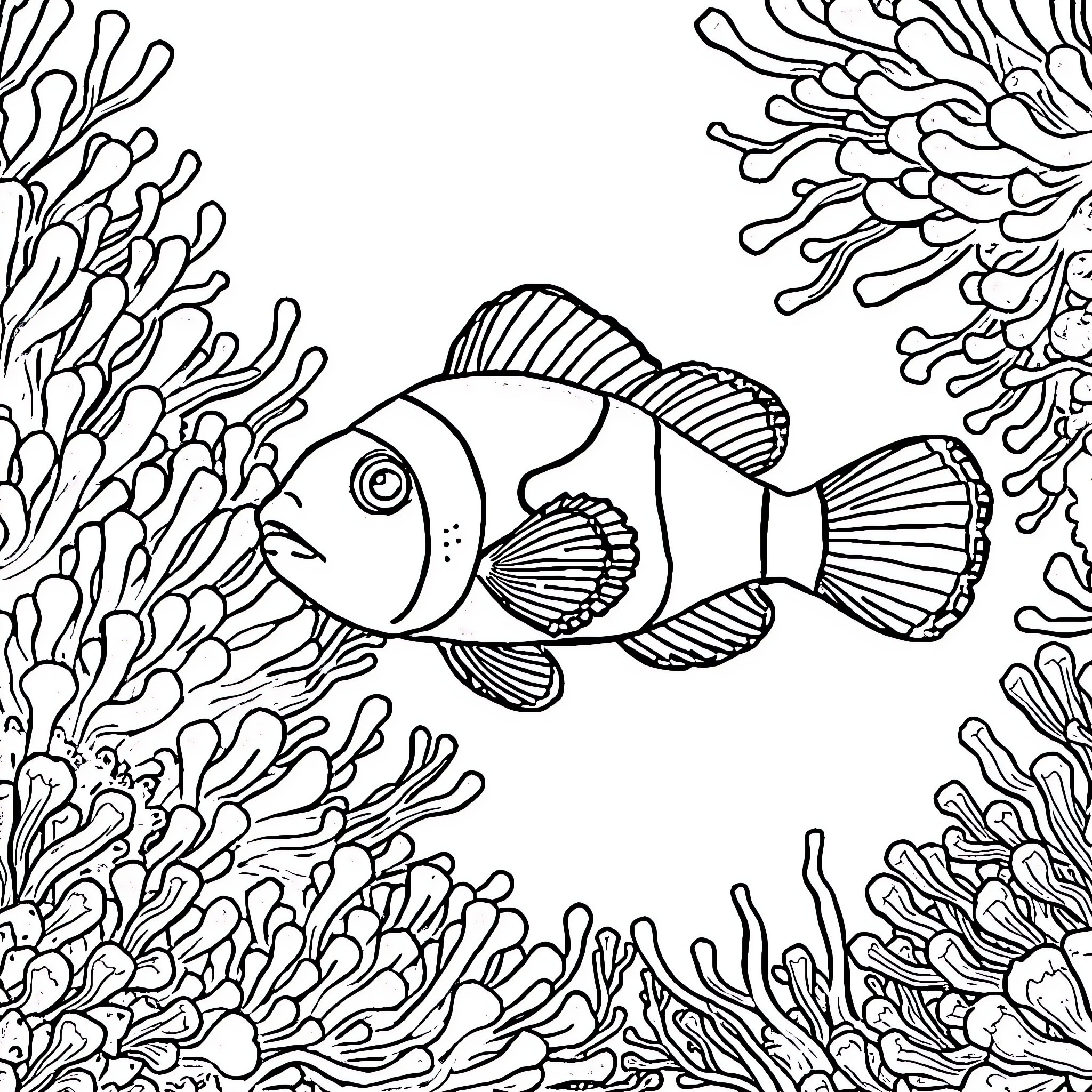Best Clownfish Coloring Pages (Free Printable PDF)