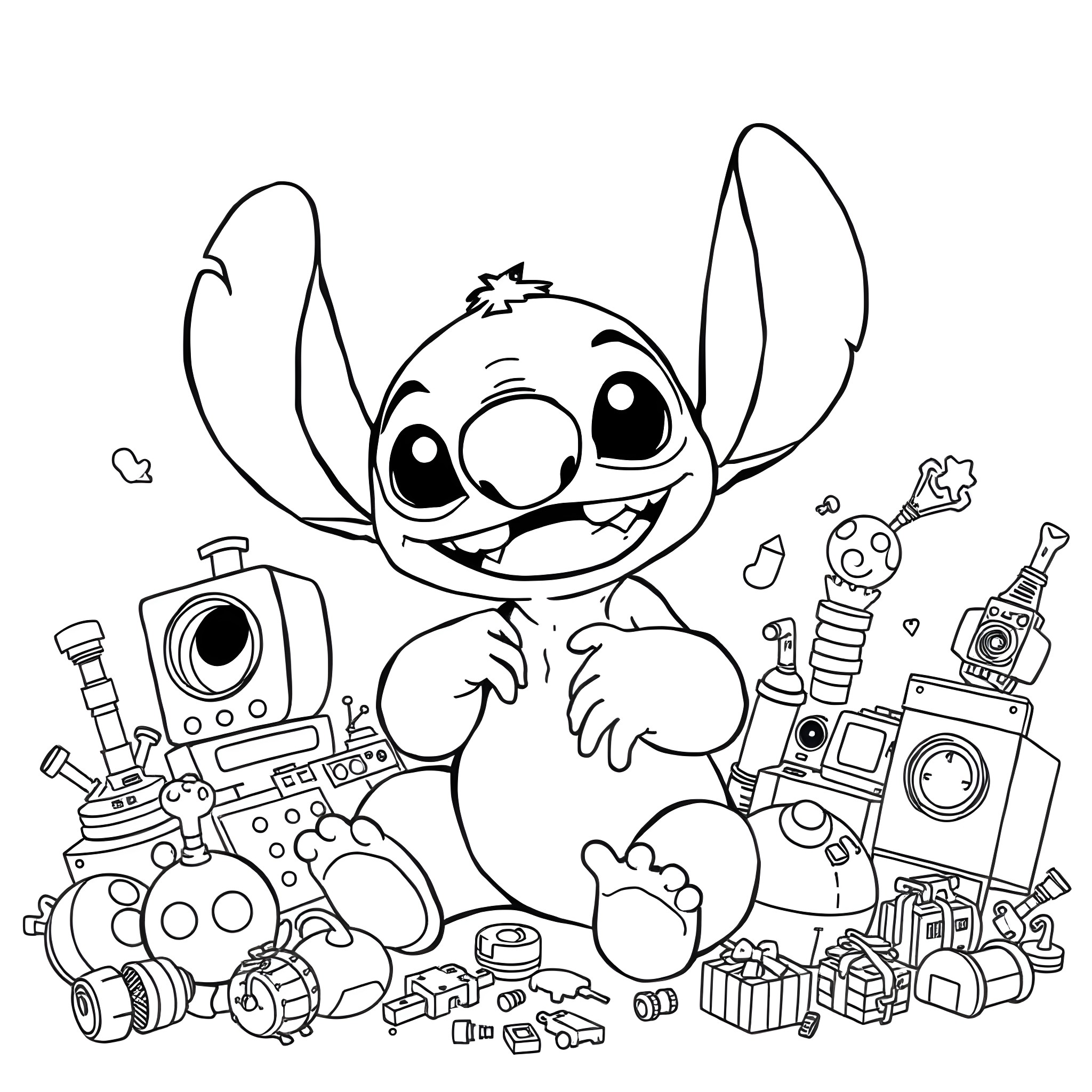 22 Best Stitch Coloring Pages (Free Printable PDFs)