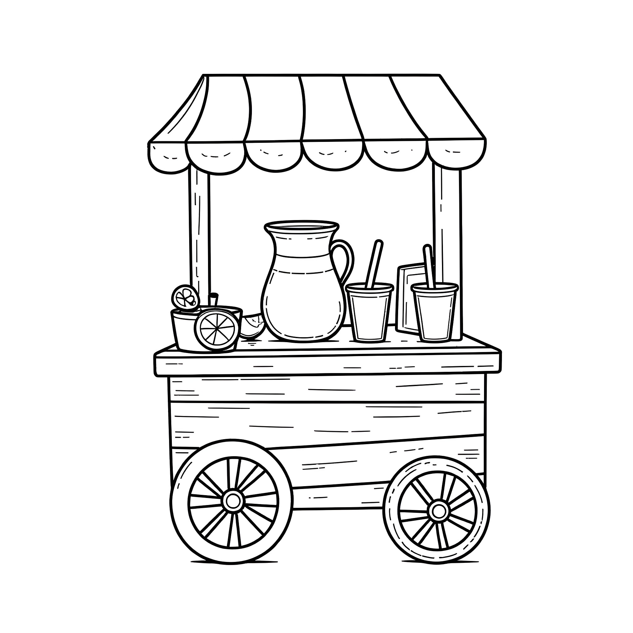 1 Best Lemonade Coloring Pages (Free Printable PDFs)