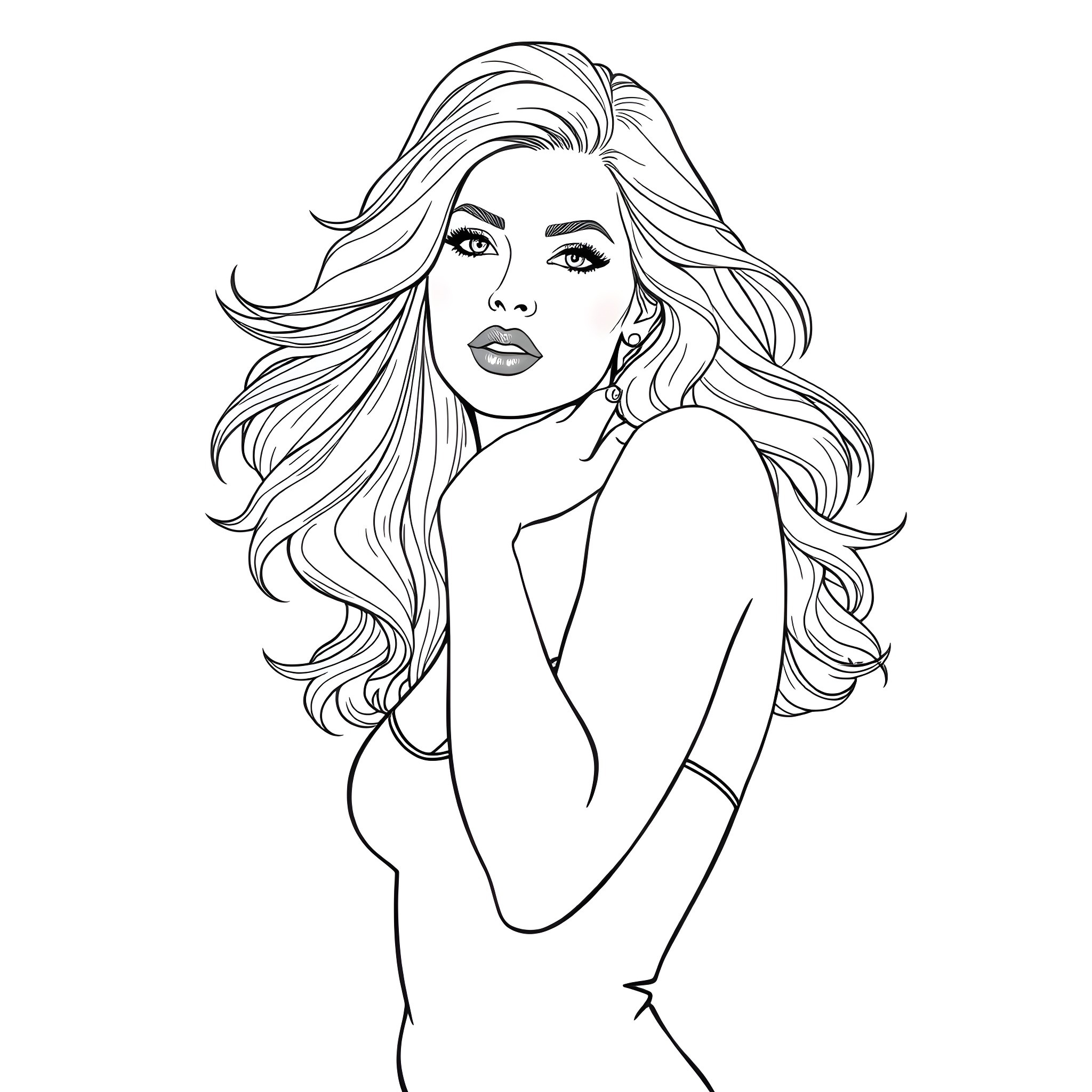Best Farrah Fawcett Coloring Pages (Free Printable PDF)