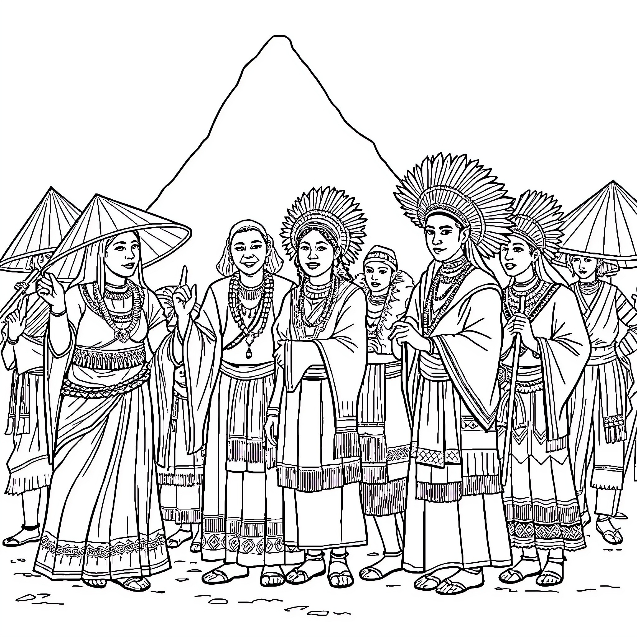 4 Best Tribe Coloring Pages (Free Printable PDFs)