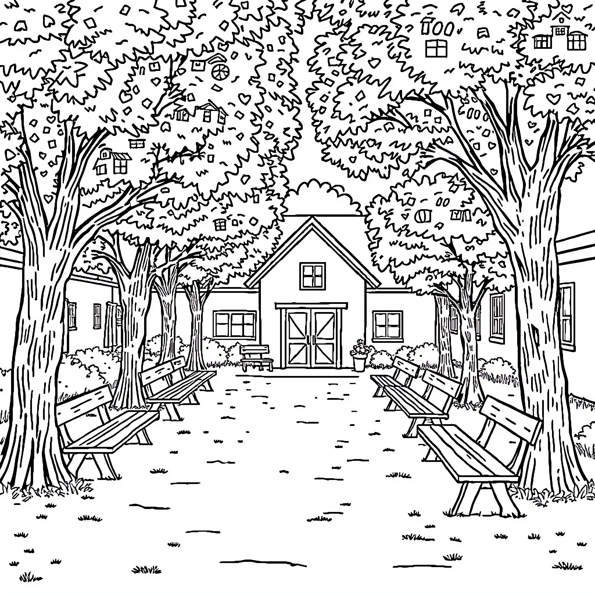 Best School Coloring Pages (Free Printable PDF)