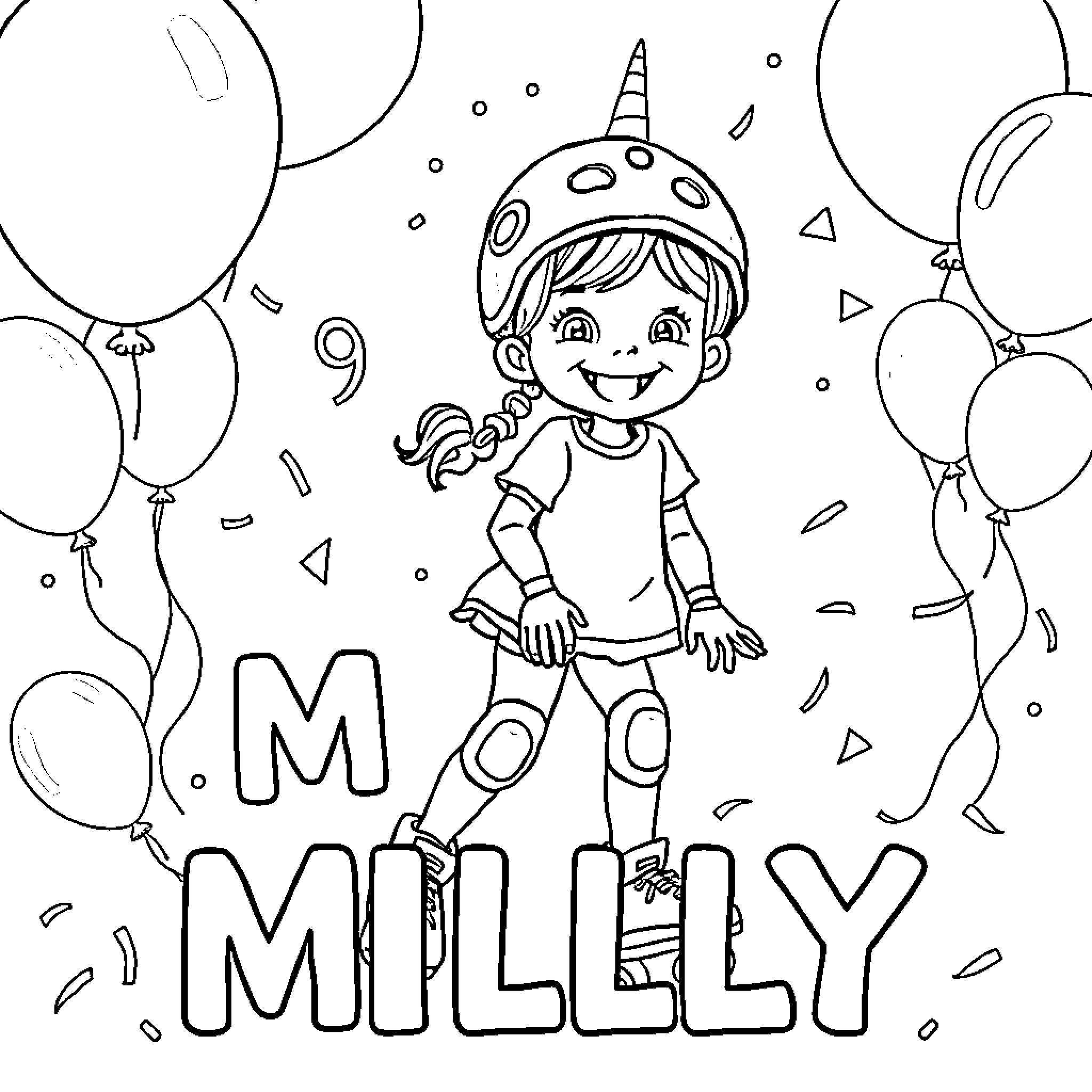 Best Melio Coloring Pages (Free Printable PDF)