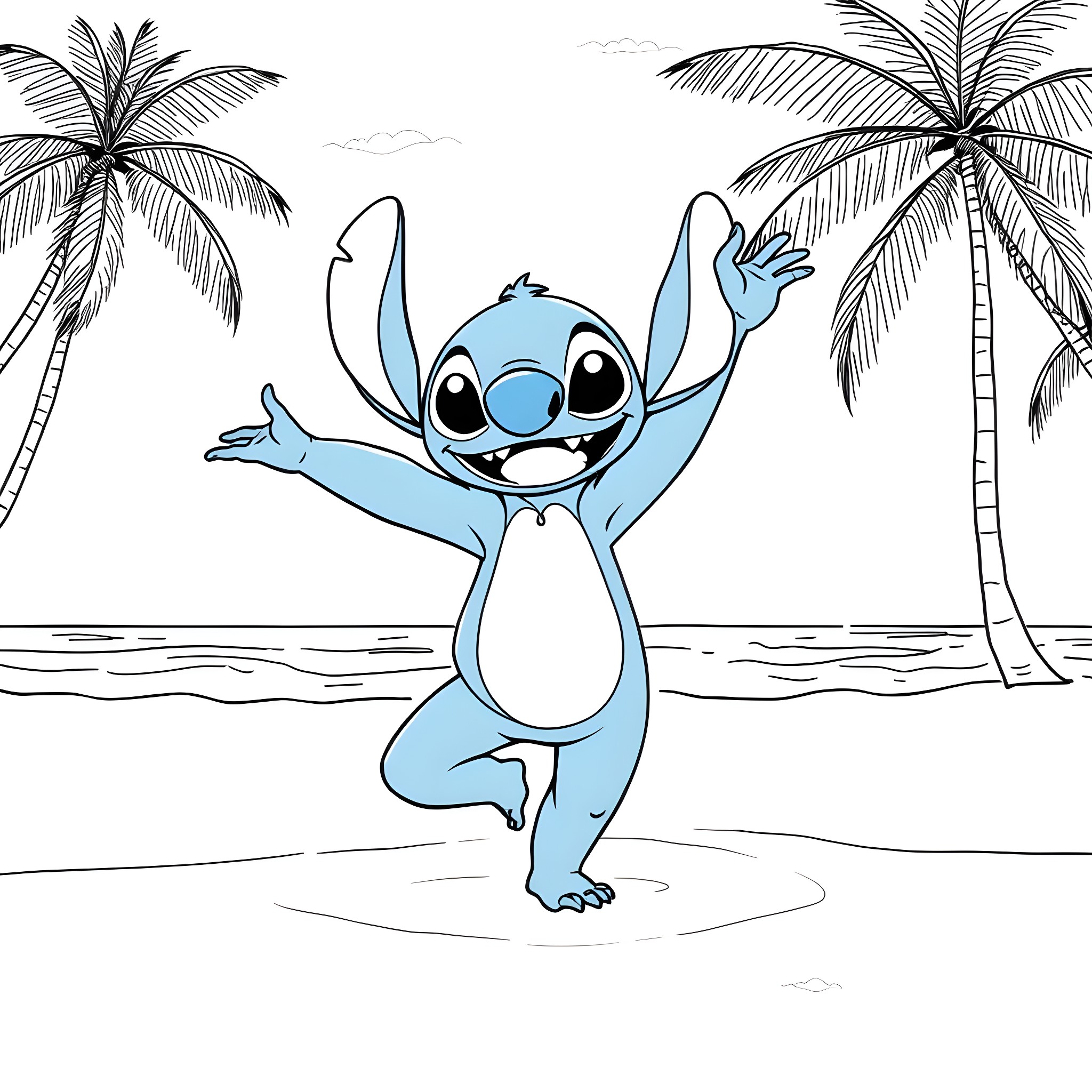22 Best Stitch Coloring Pages (Free Printable PDFs)