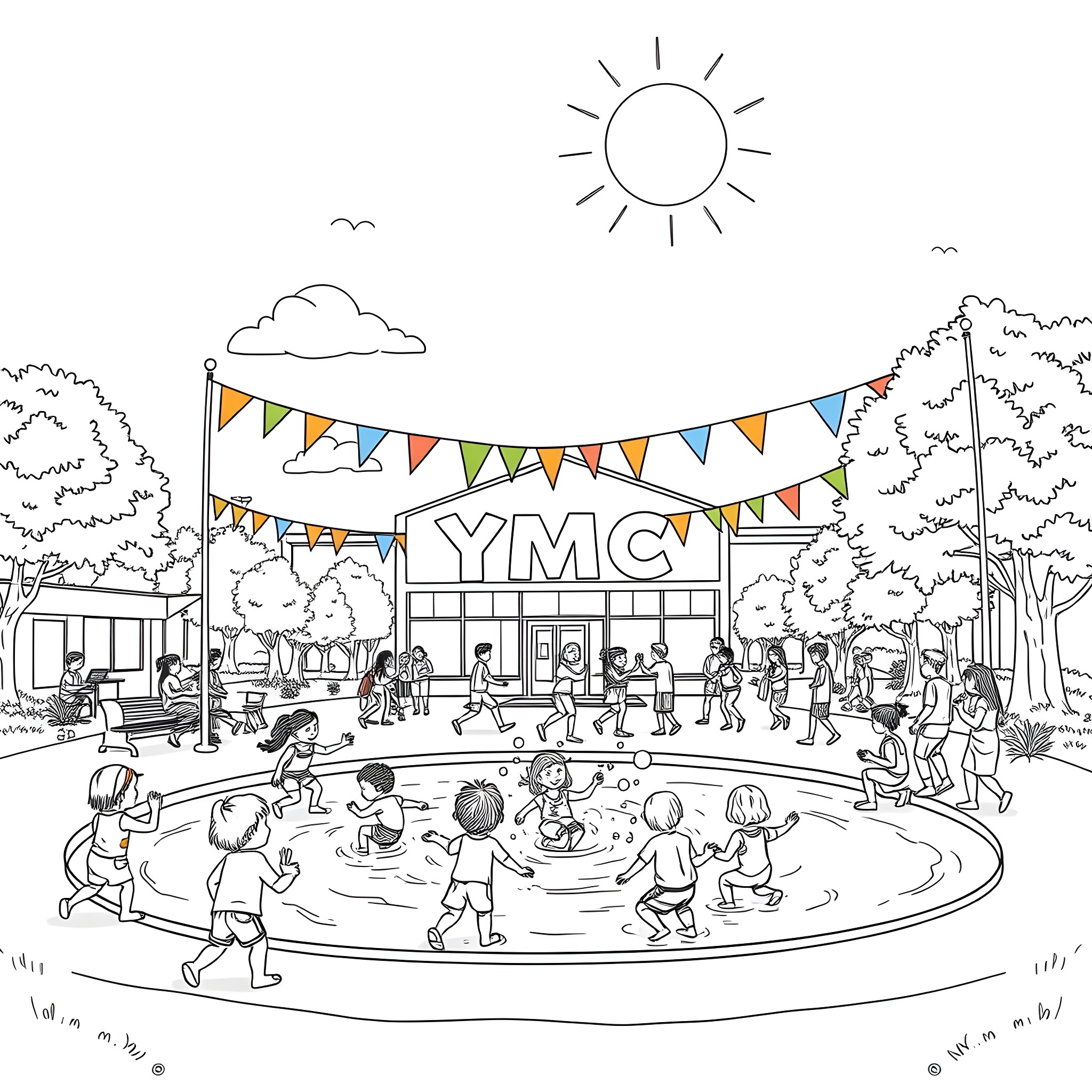 13 Best YMCA Coloring Pages (Free Printable PDFs)