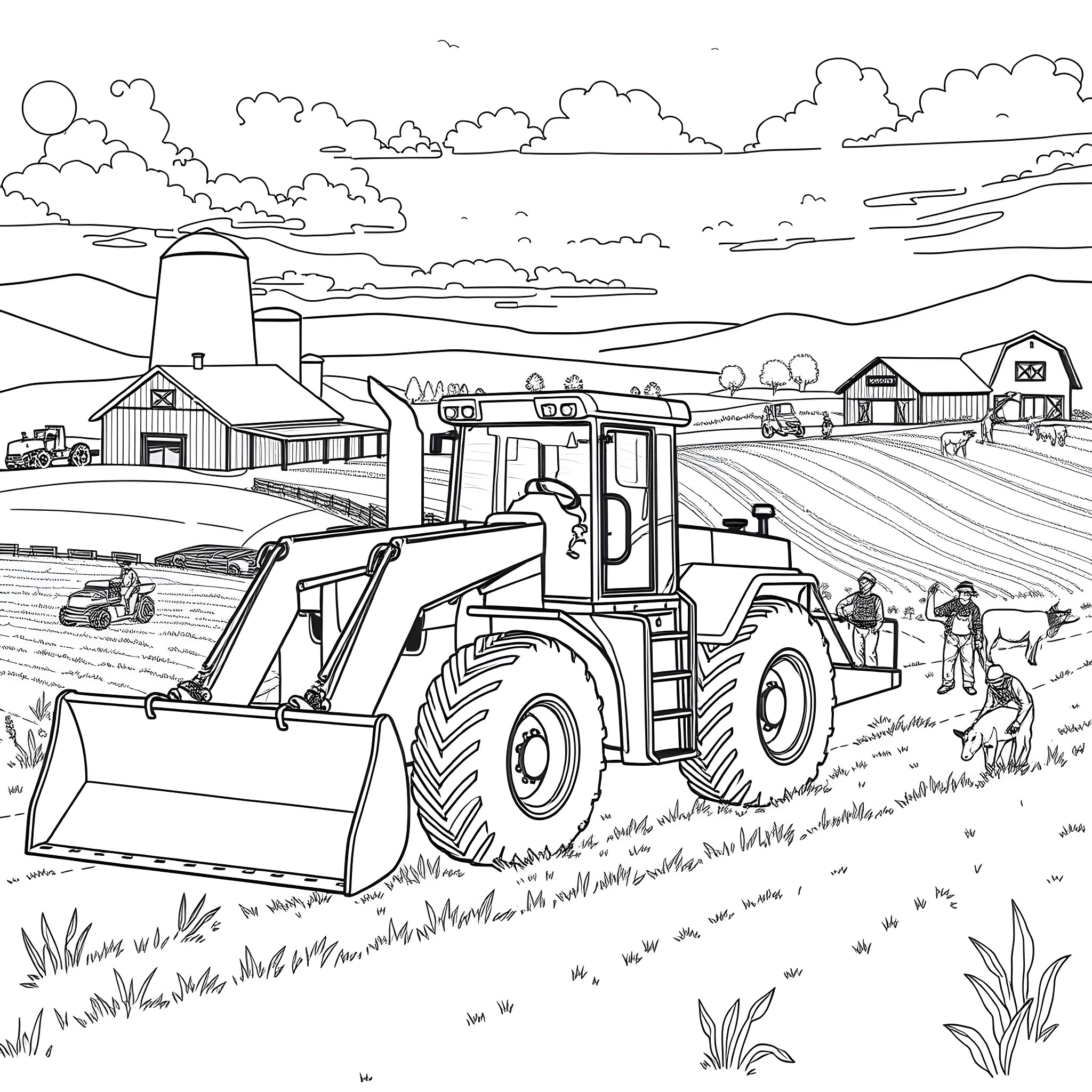 Best Loader Coloring Pages (Free Printable PDF)