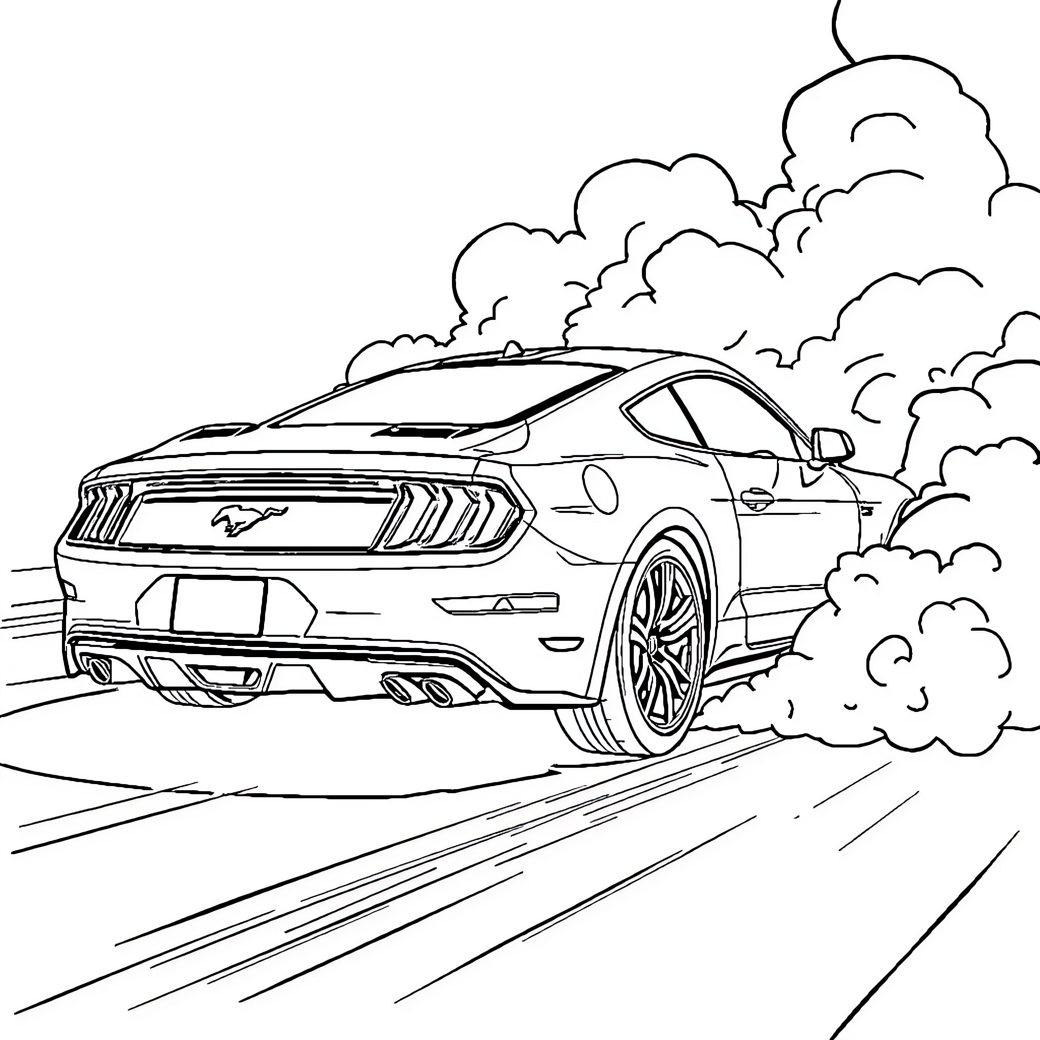 84 Best Mustang Coloring Pages (Free Printable PDFs)