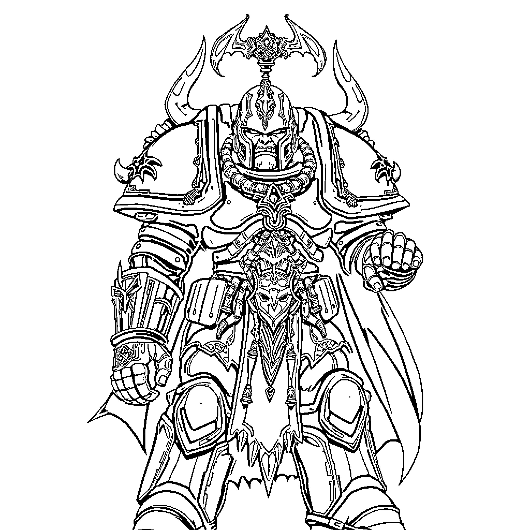 Best Alpha Legion Coloring Pages (Free Printable PDF)