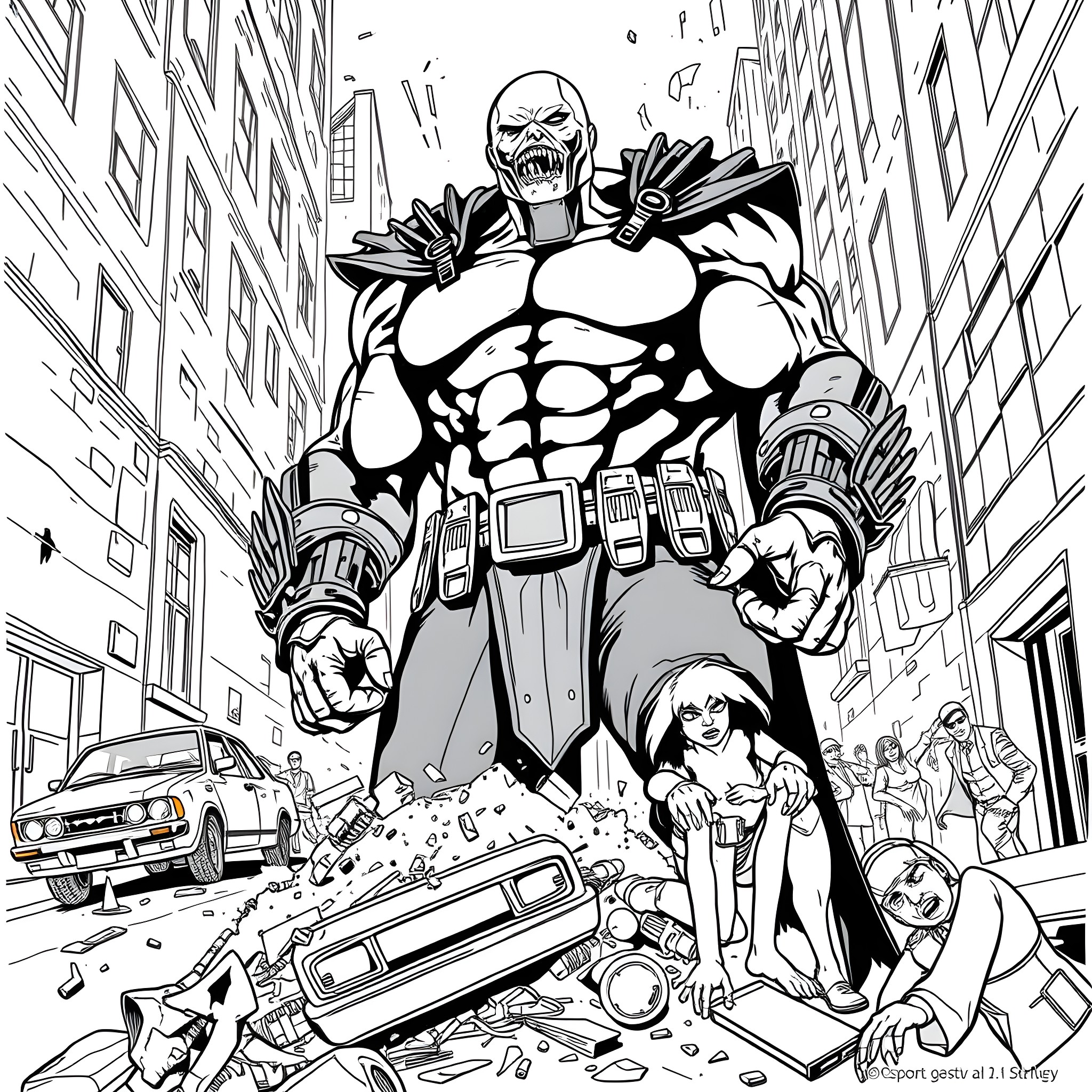 107 Best Bane Coloring Pages (Free Printable PDFs)