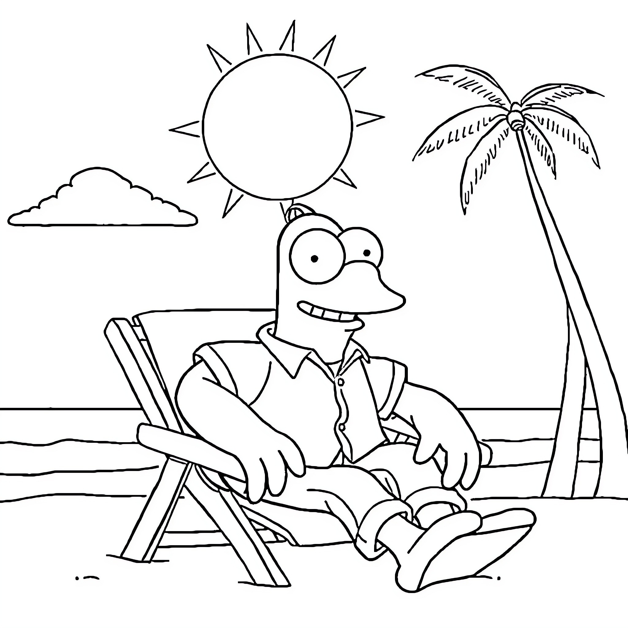 Best Homer Coloring Pages (Free Printable PDF)