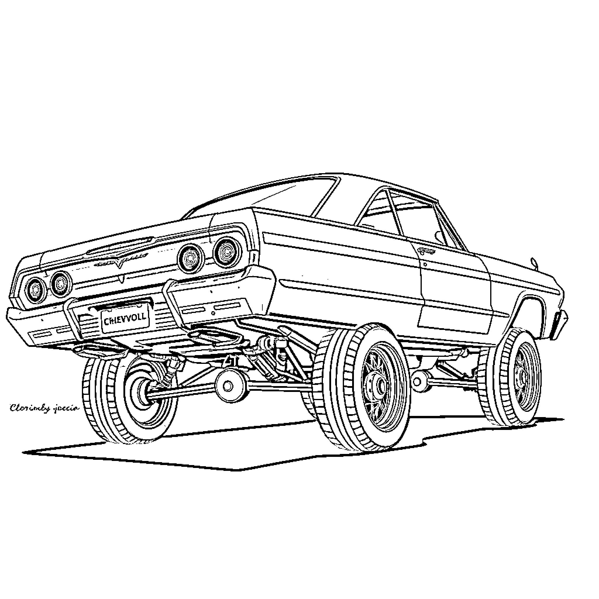 Best Chevrolet Coloring Pages (Free Printable PDF)