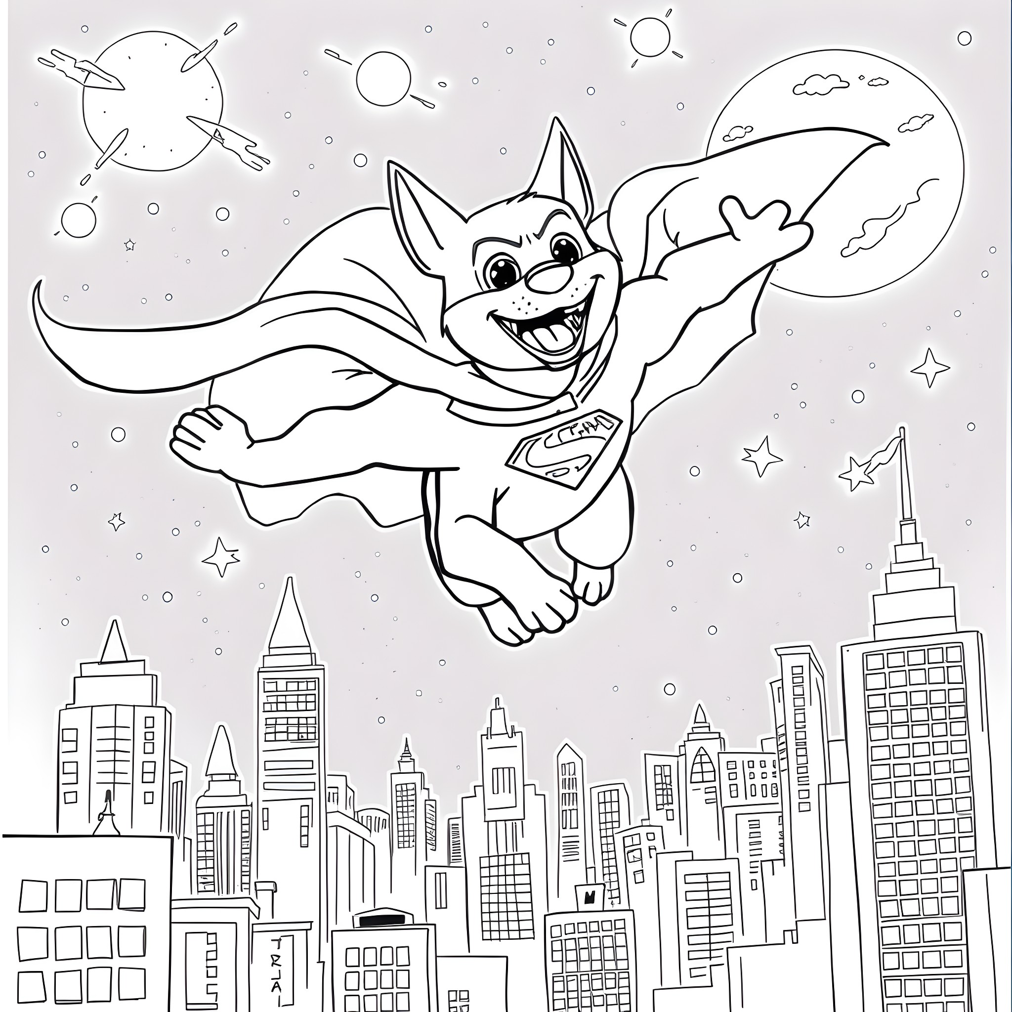 73 Best Dogman Coloring Pages (Free Printable PDFs)