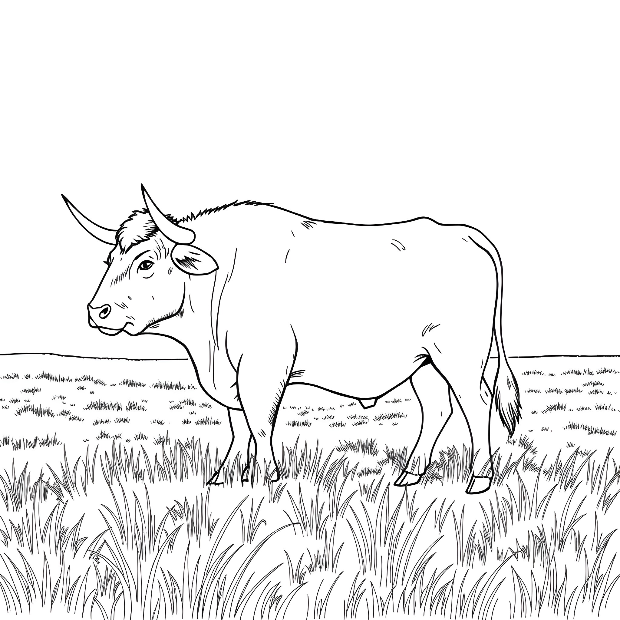 45 Best Ox Coloring Pages (Free Printable PDFs)