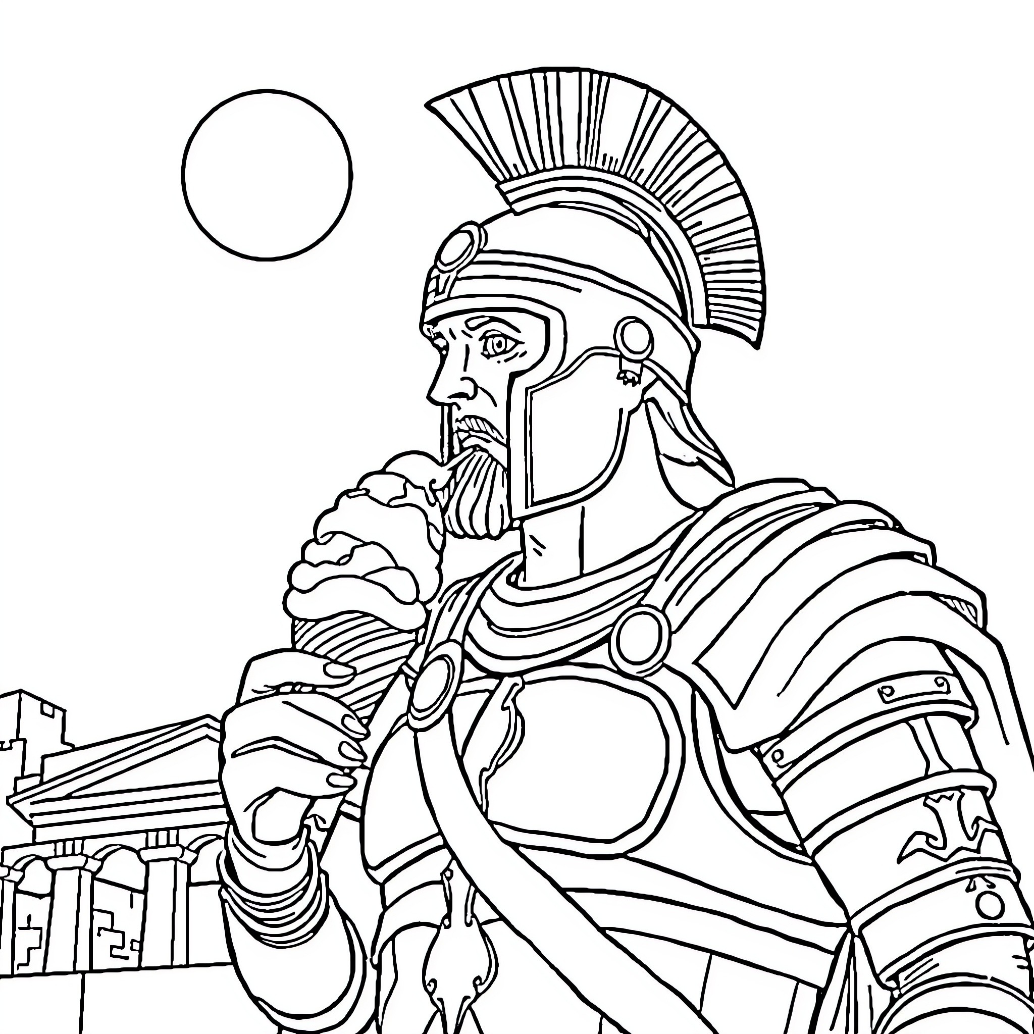 Best Roman Soldier Coloring Pages (Free Printable PDF)