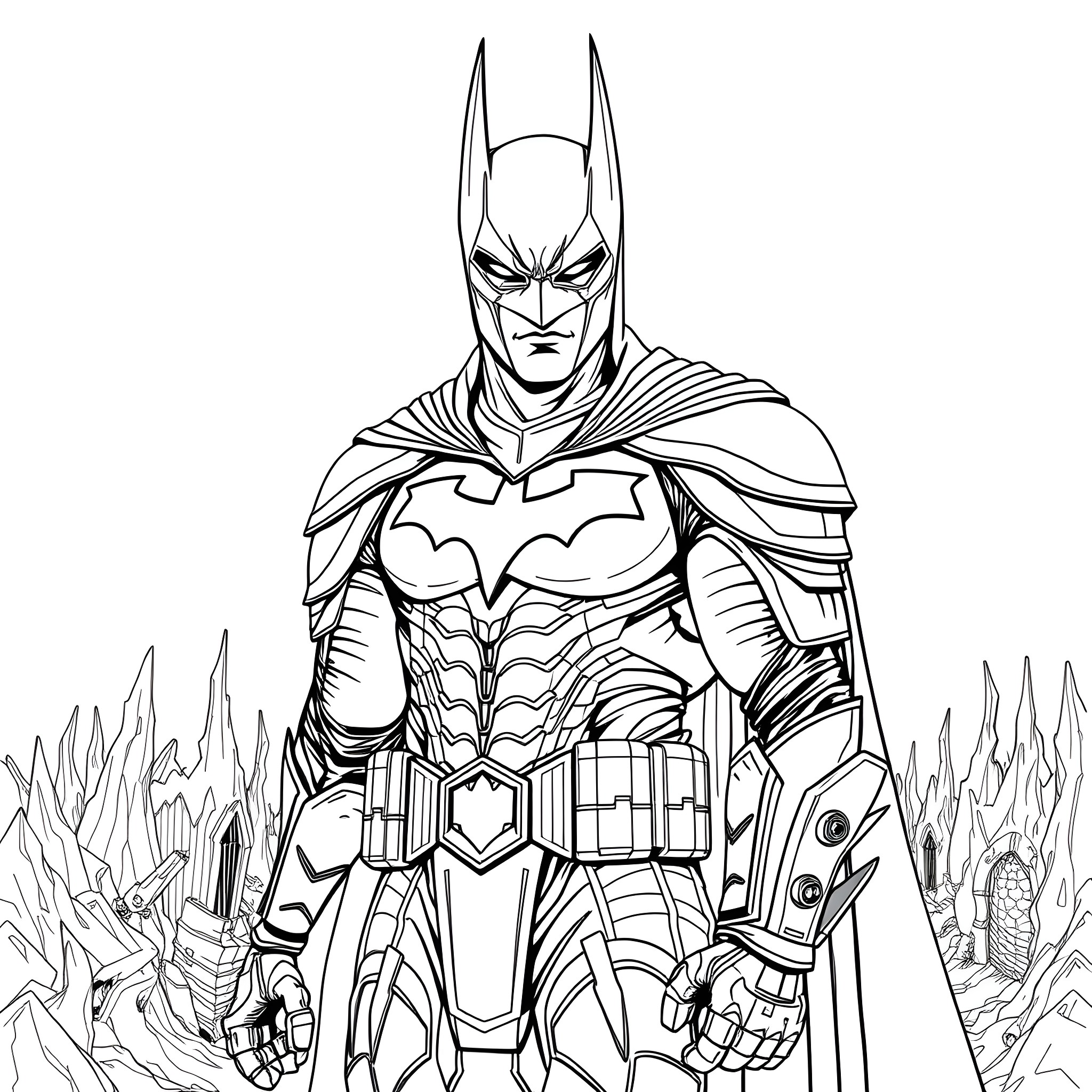 172 Best Batman Coloring Pages (Free Printable PDFs)