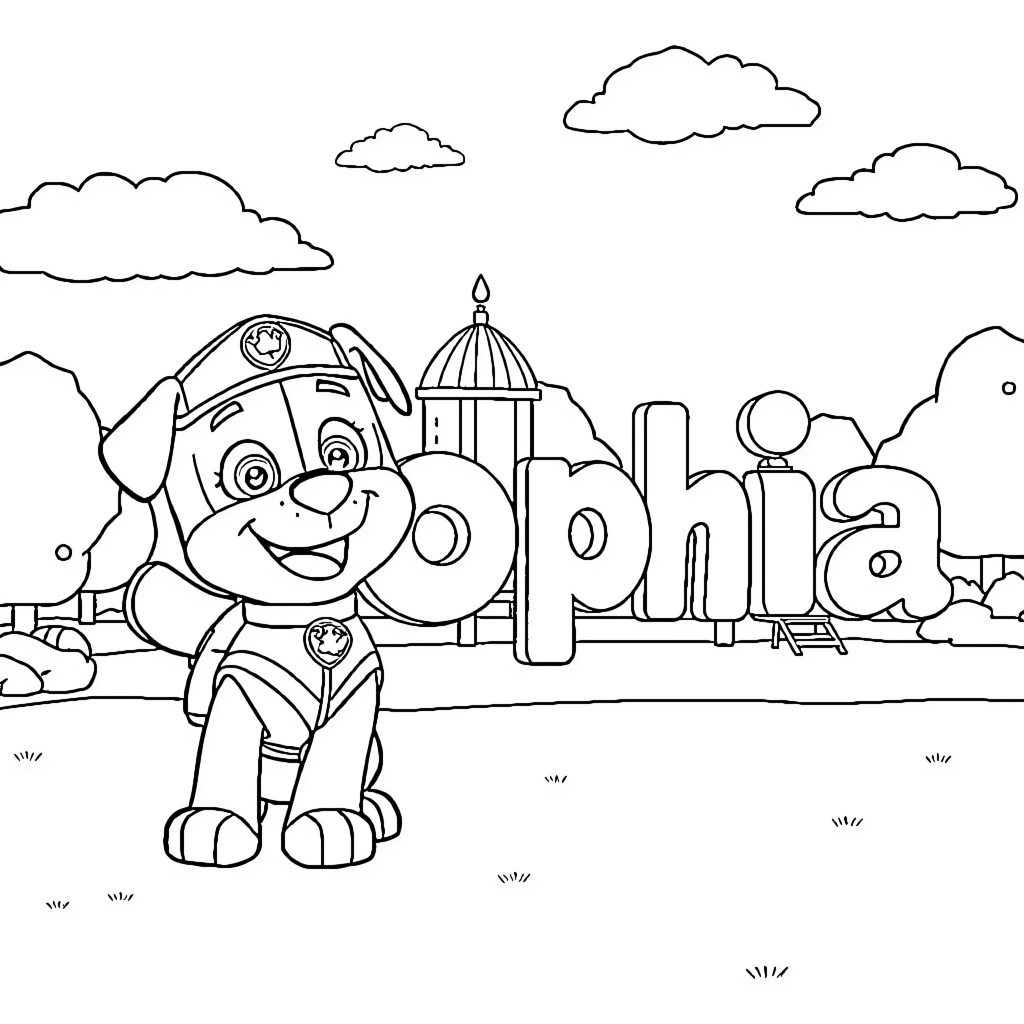 Best Rubble Coloring Pages (Free Printable PDF)