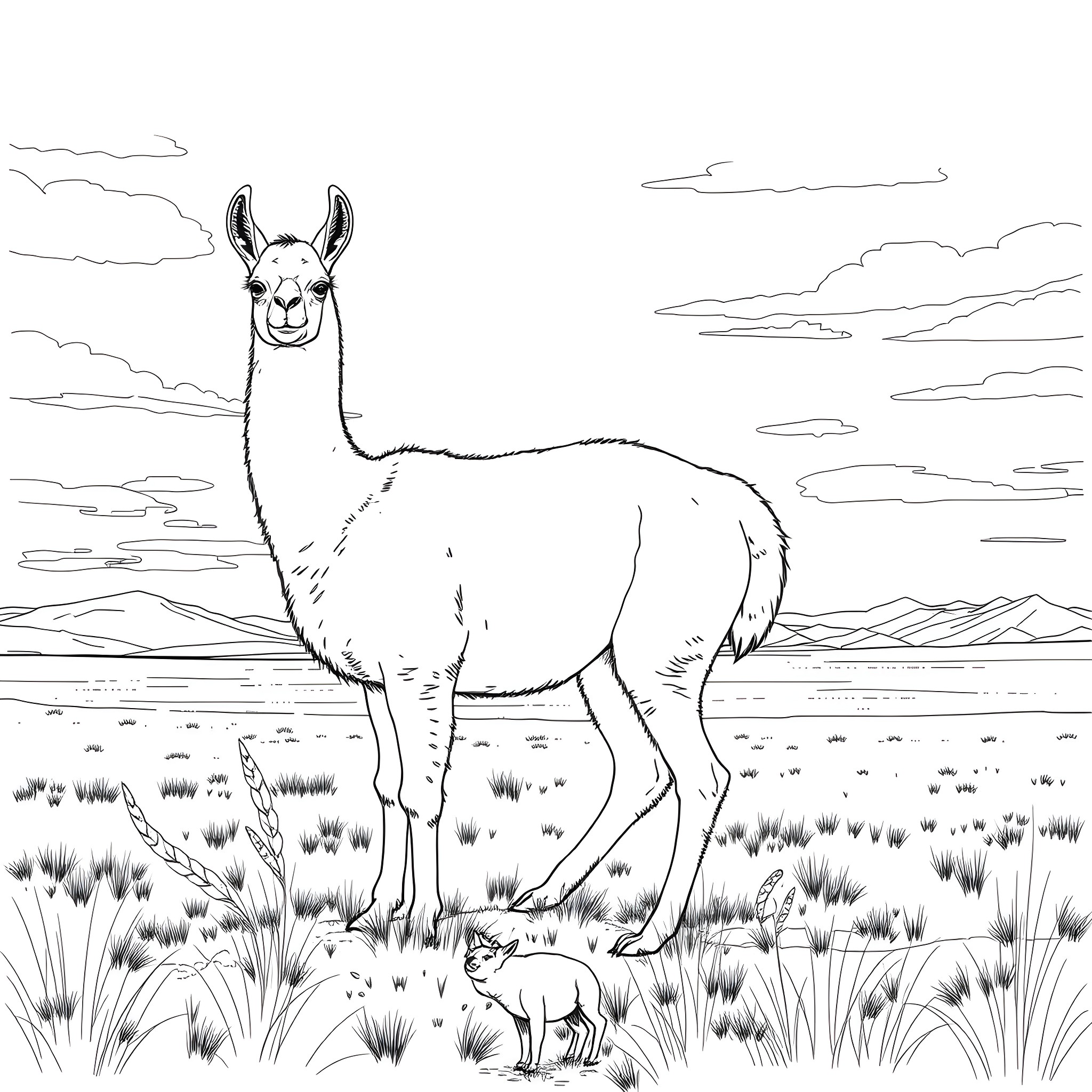 Best Vicuna Coloring Pages (Free Printable PDF)