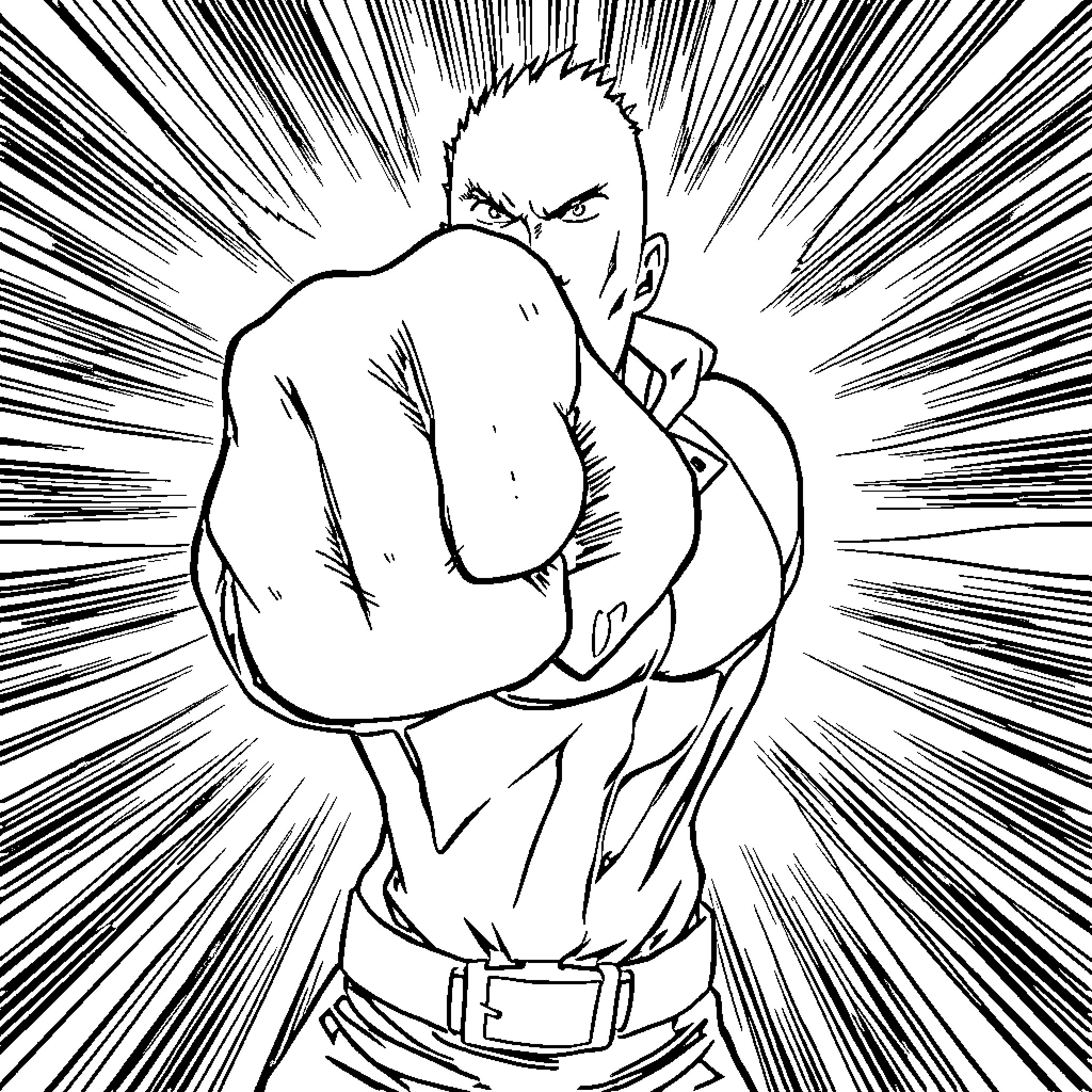 Best One Punch Man Coloring Pages (Free Printable PDF)