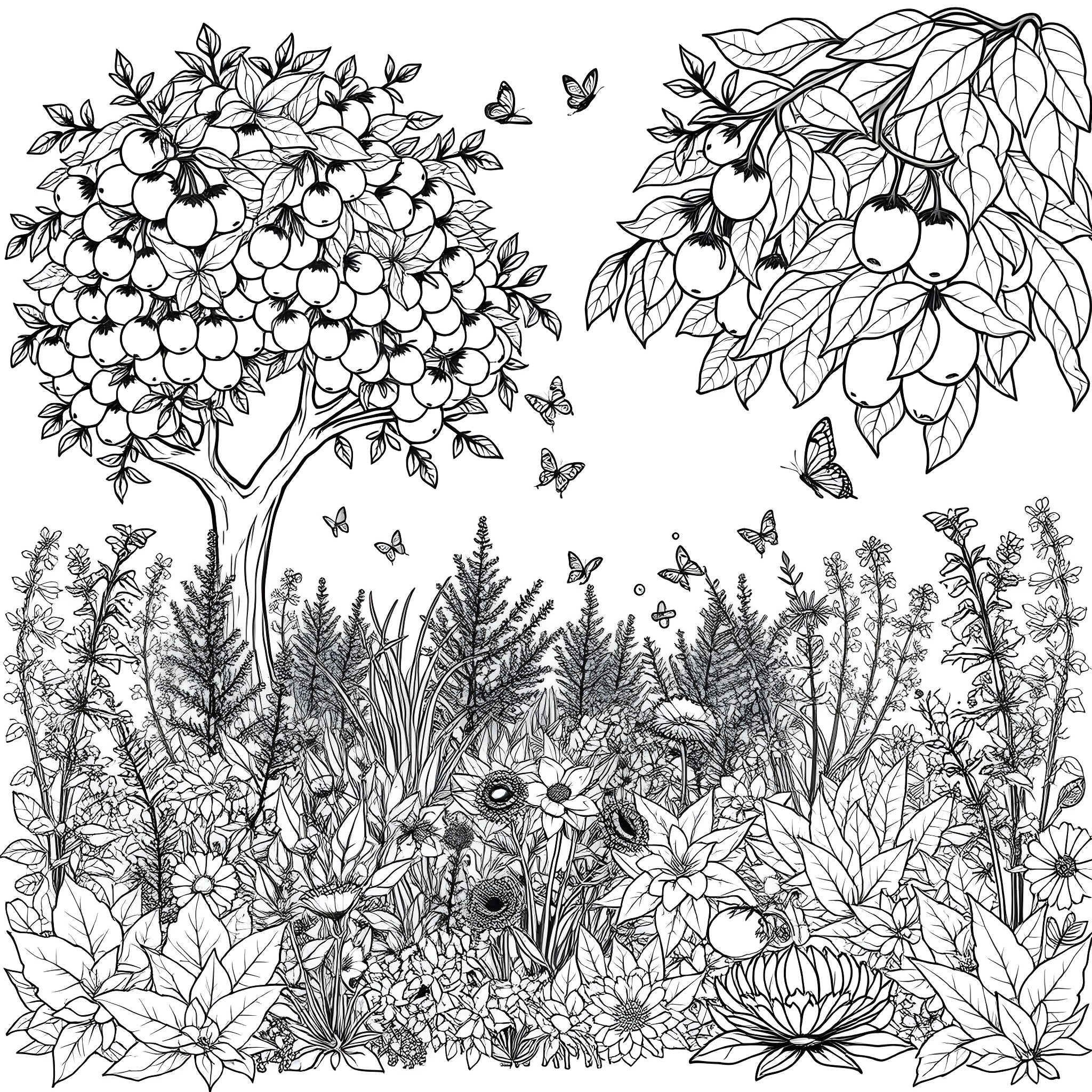 Best Herb Coloring Pages (Free Printable PDF)