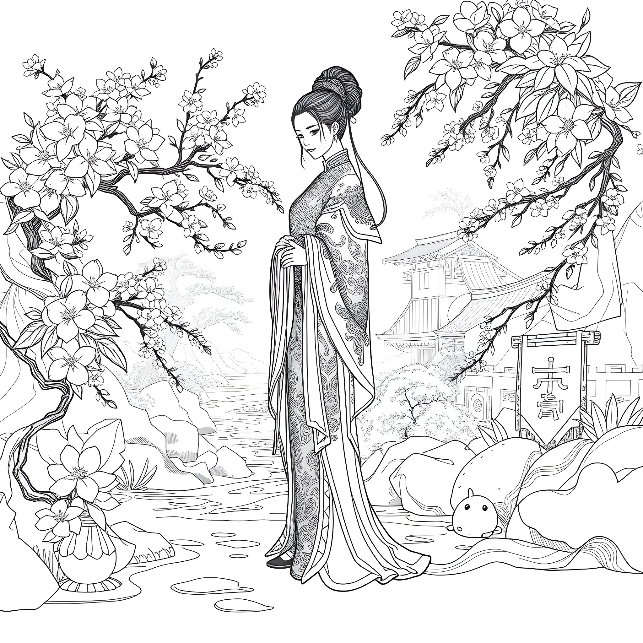 1 Best Estonian Traditional Clothing Coloring Pages (Free Printable PDFs)