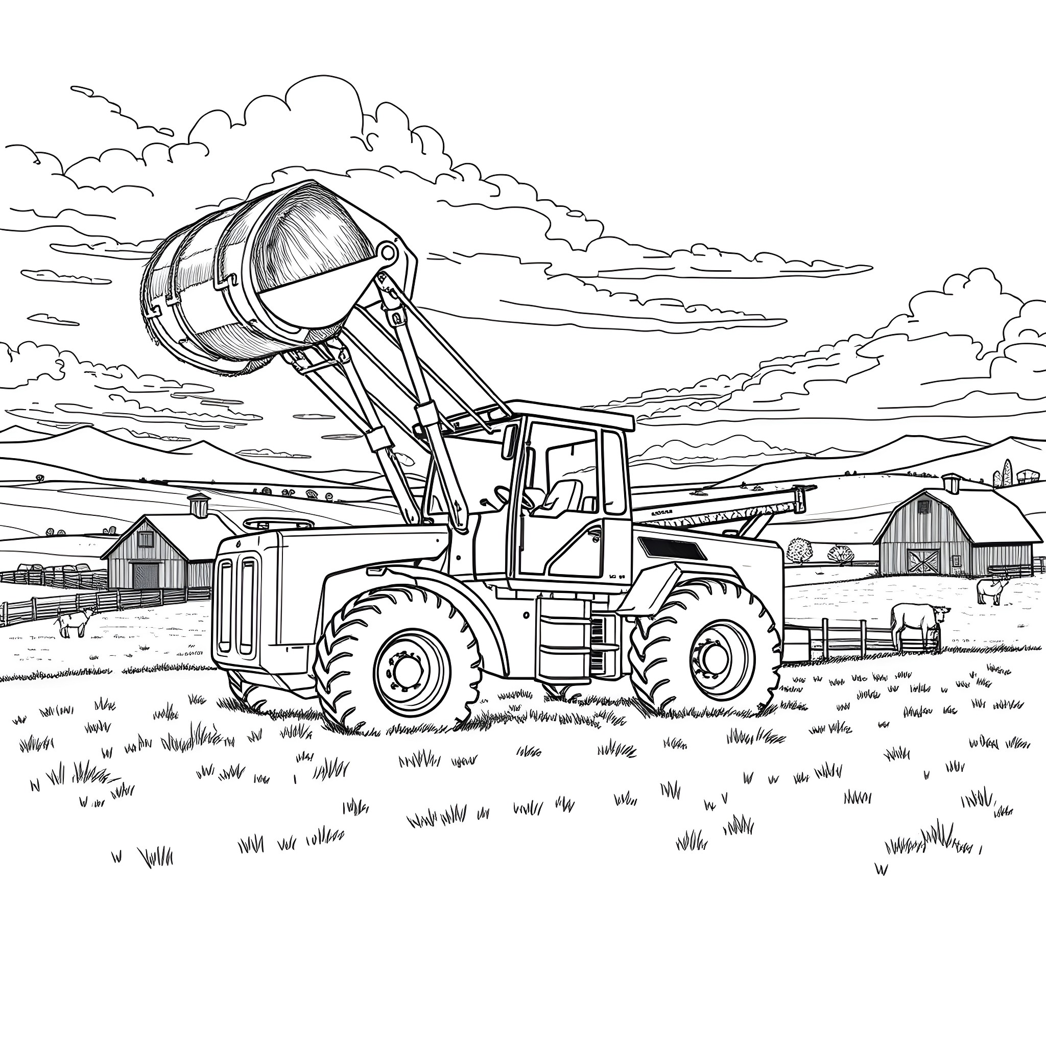 Best Loader Coloring Pages (Free Printable PDF)