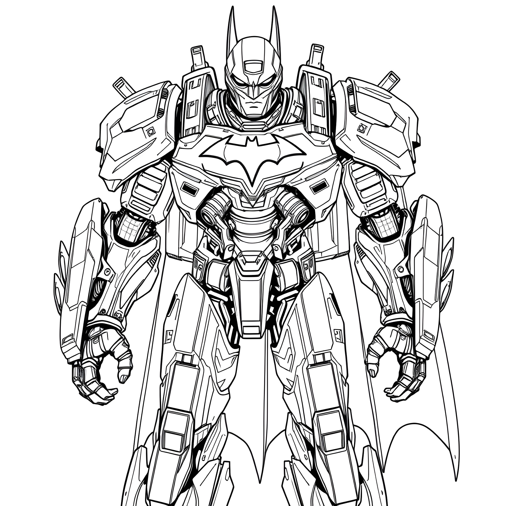 158 Best Batman Coloring Pages (Free Printable PDFs)