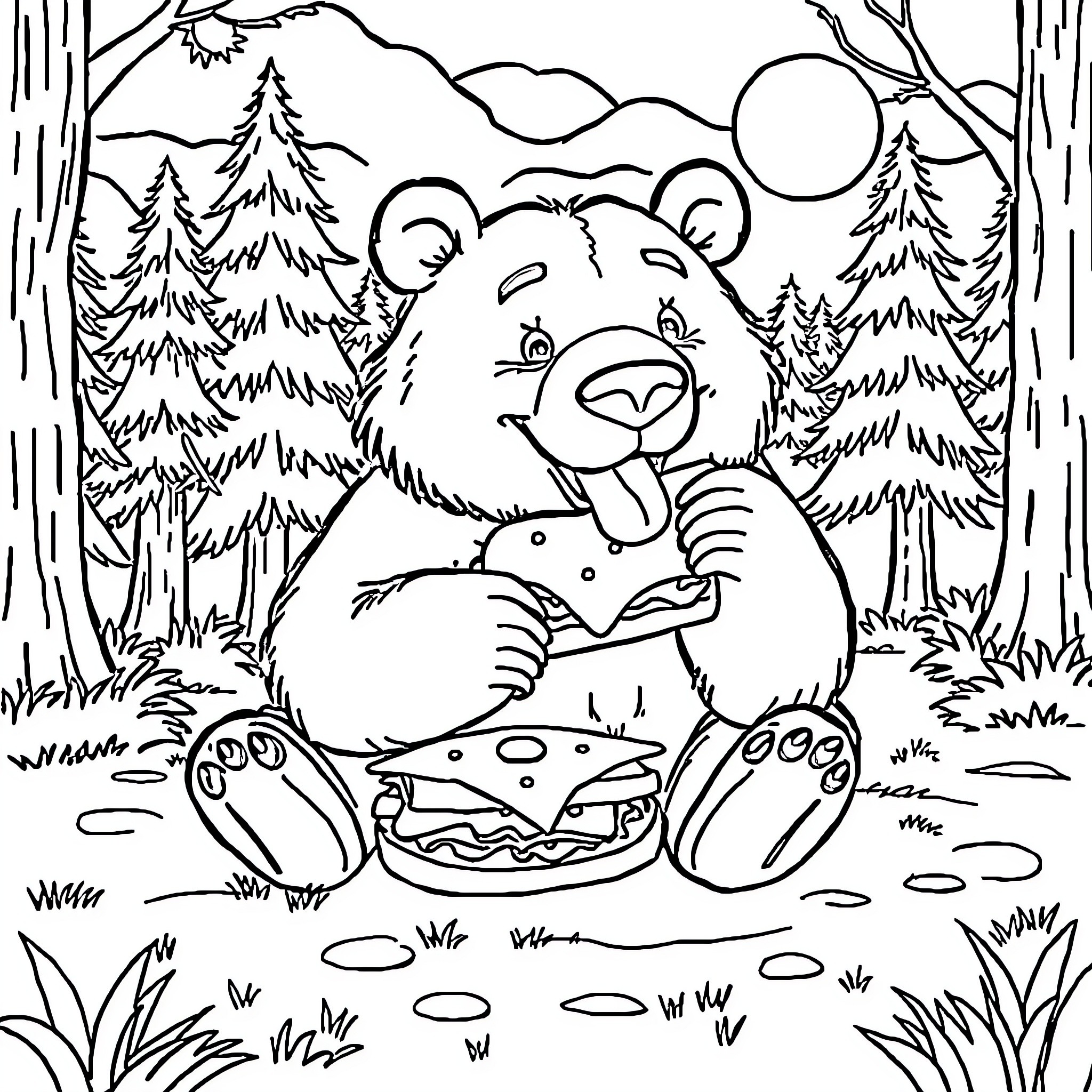 Best Bear Coloring Pages (Free Printable PDF)