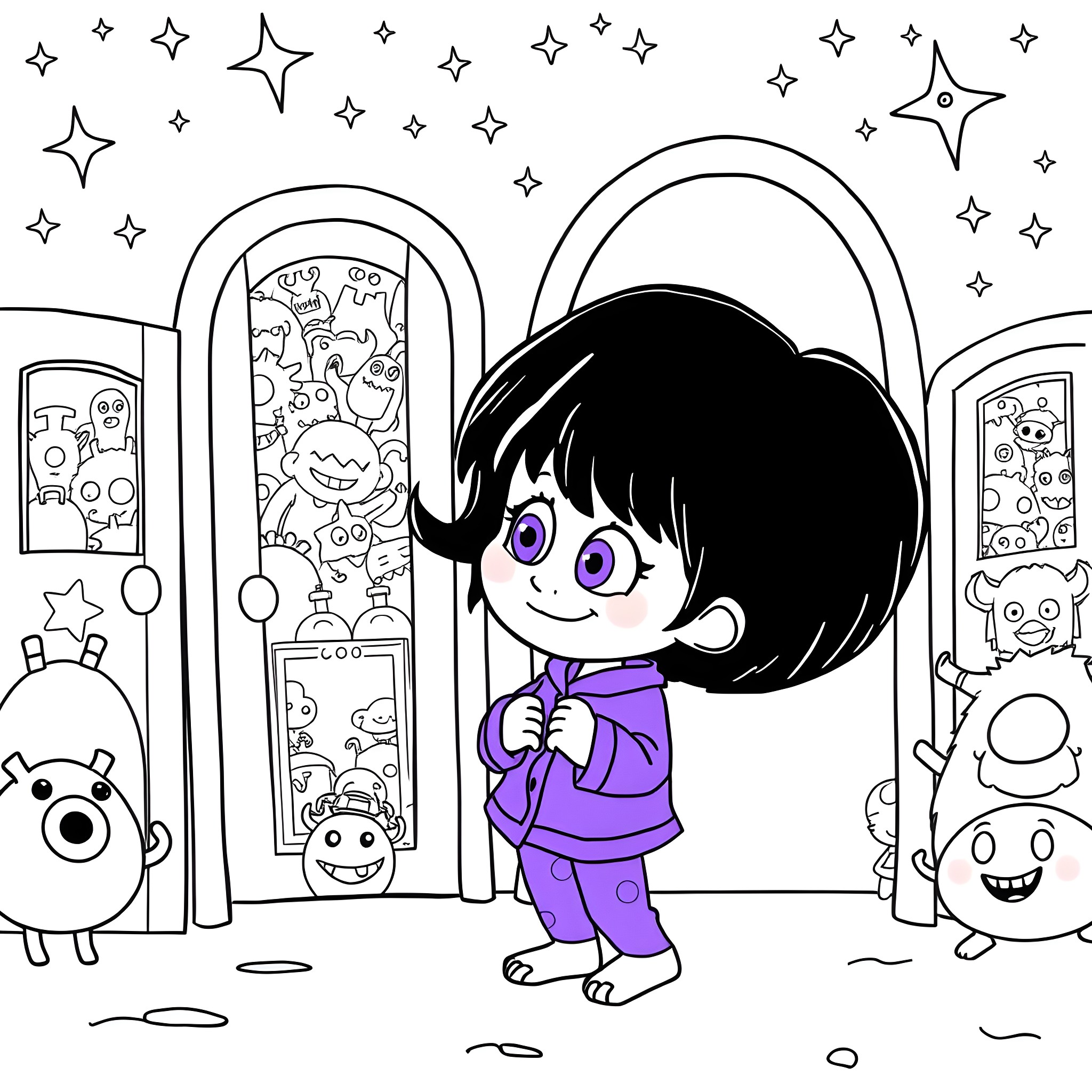 Best Boo Coloring Pages (Free Printable PDF)