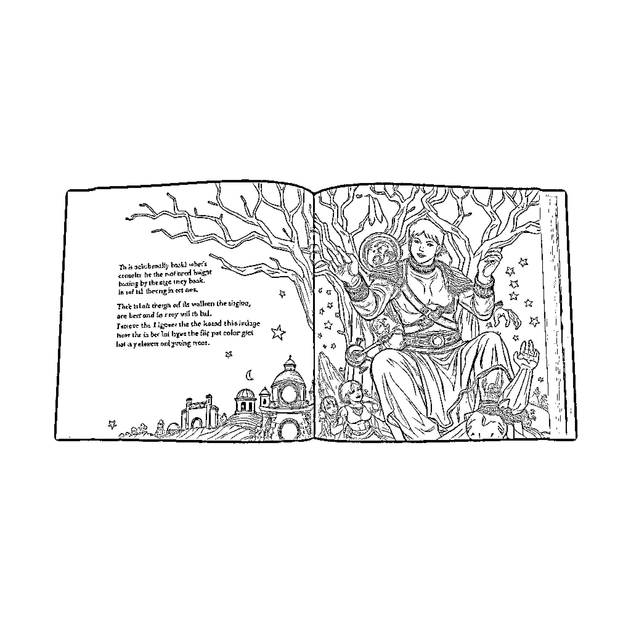 Best Book Coloring Pages (Free Printable PDF)