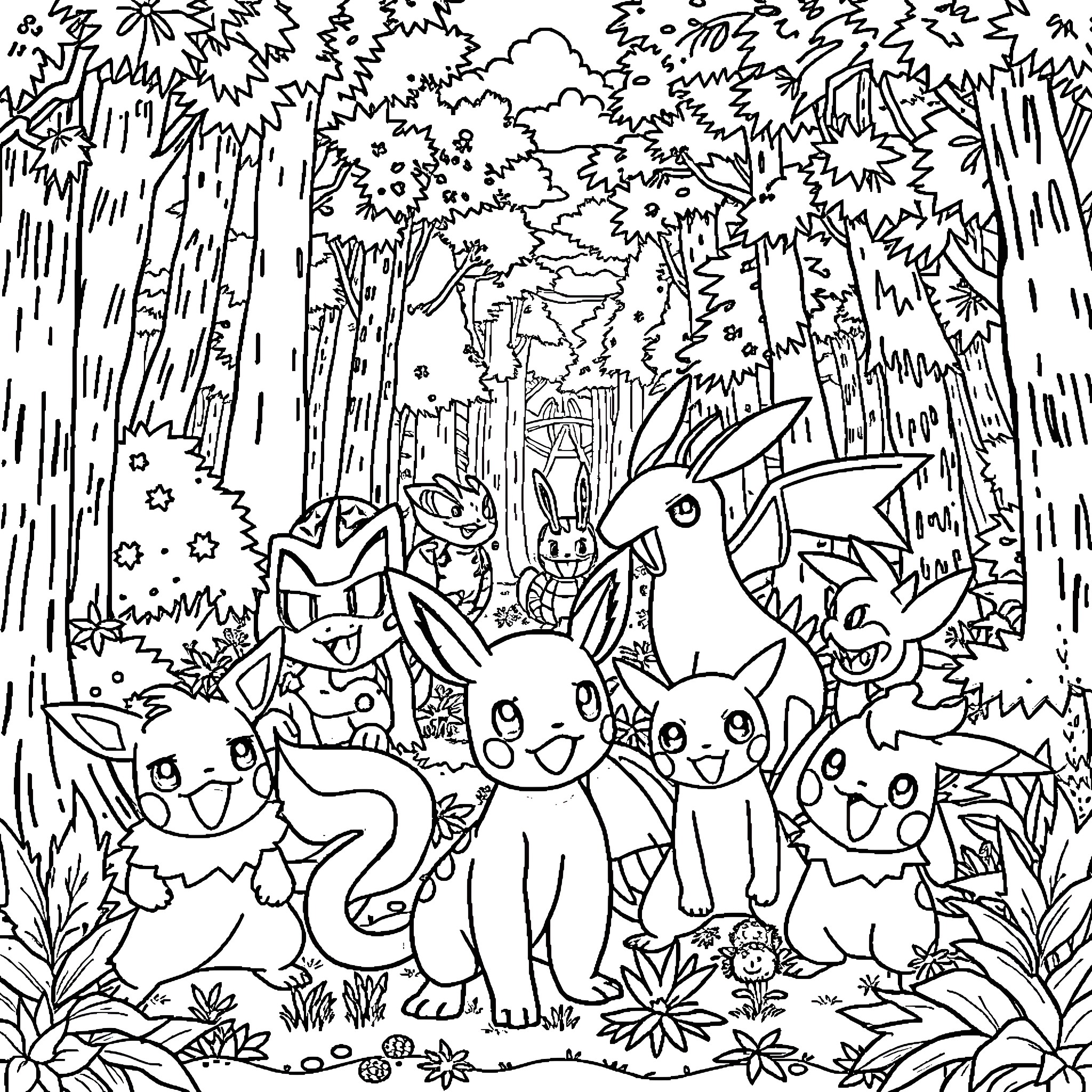 Best Pokémon Coloring Pages (Free Printable PDF)