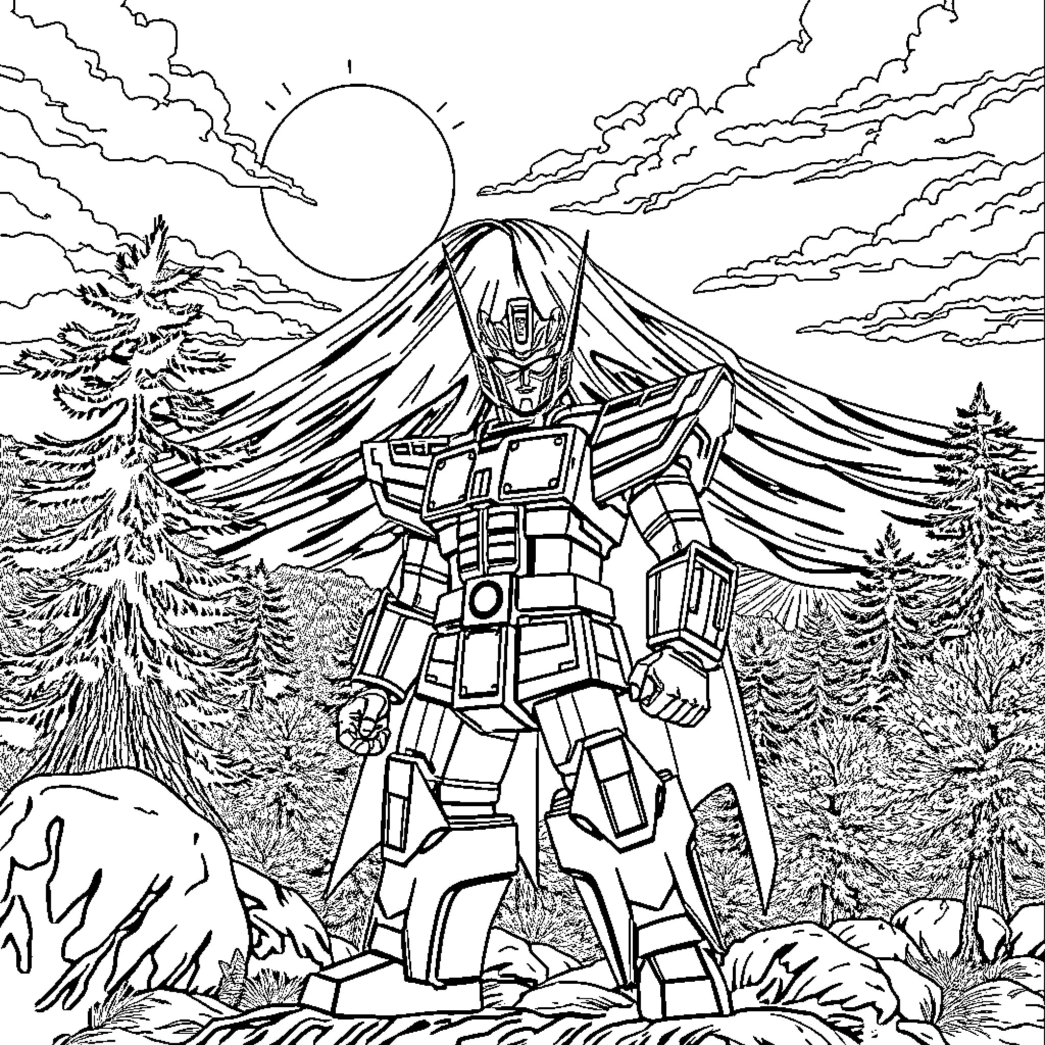 Best Voltes V Coloring Pages (Free Printable PDF)
