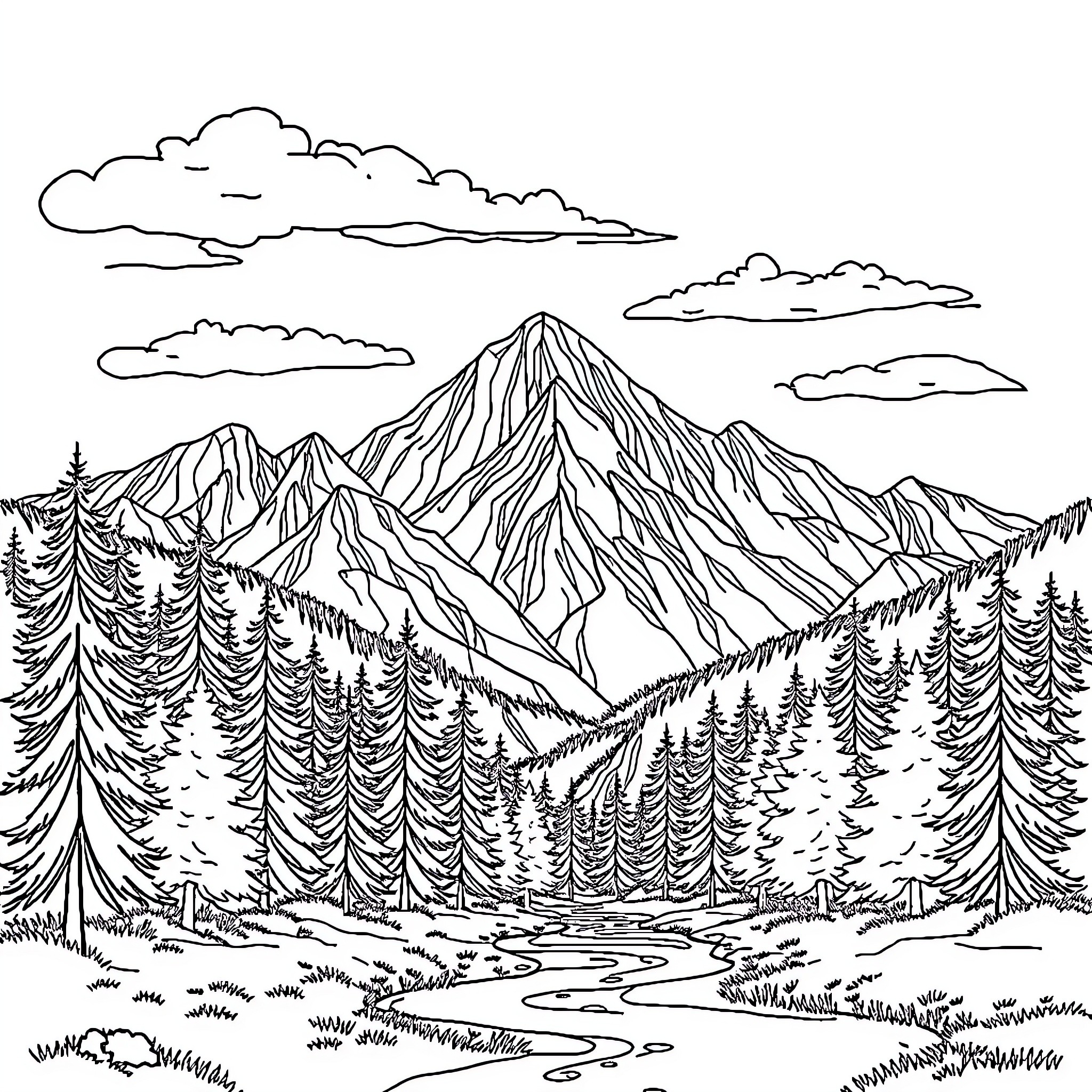 103 Best Landscape Coloring Pages (Free Printable PDFs)