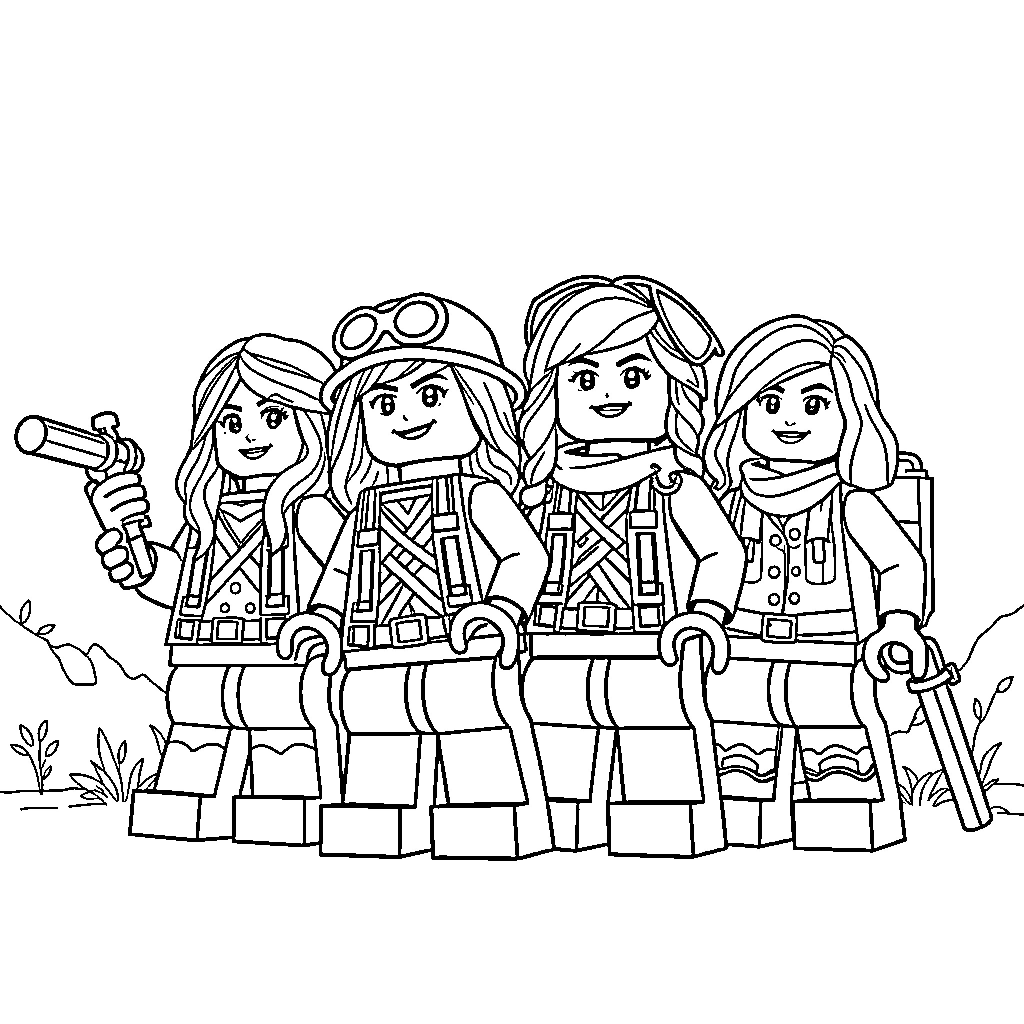 Best Huntrix Coloring Pages (Free Printable PDF)