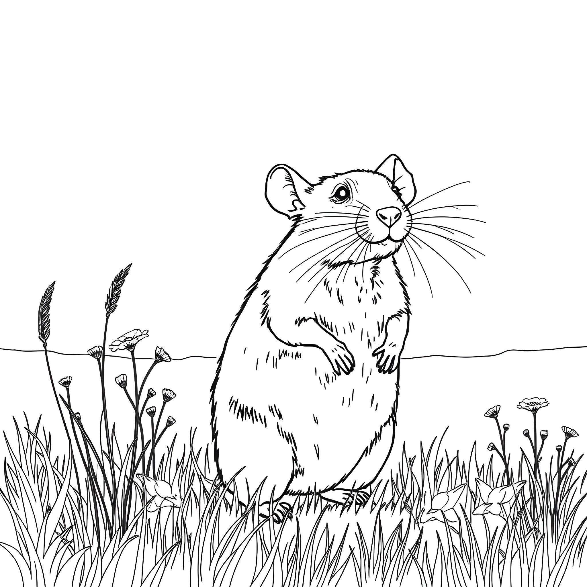 Best Rat Coloring Pages (Free Printable PDF)