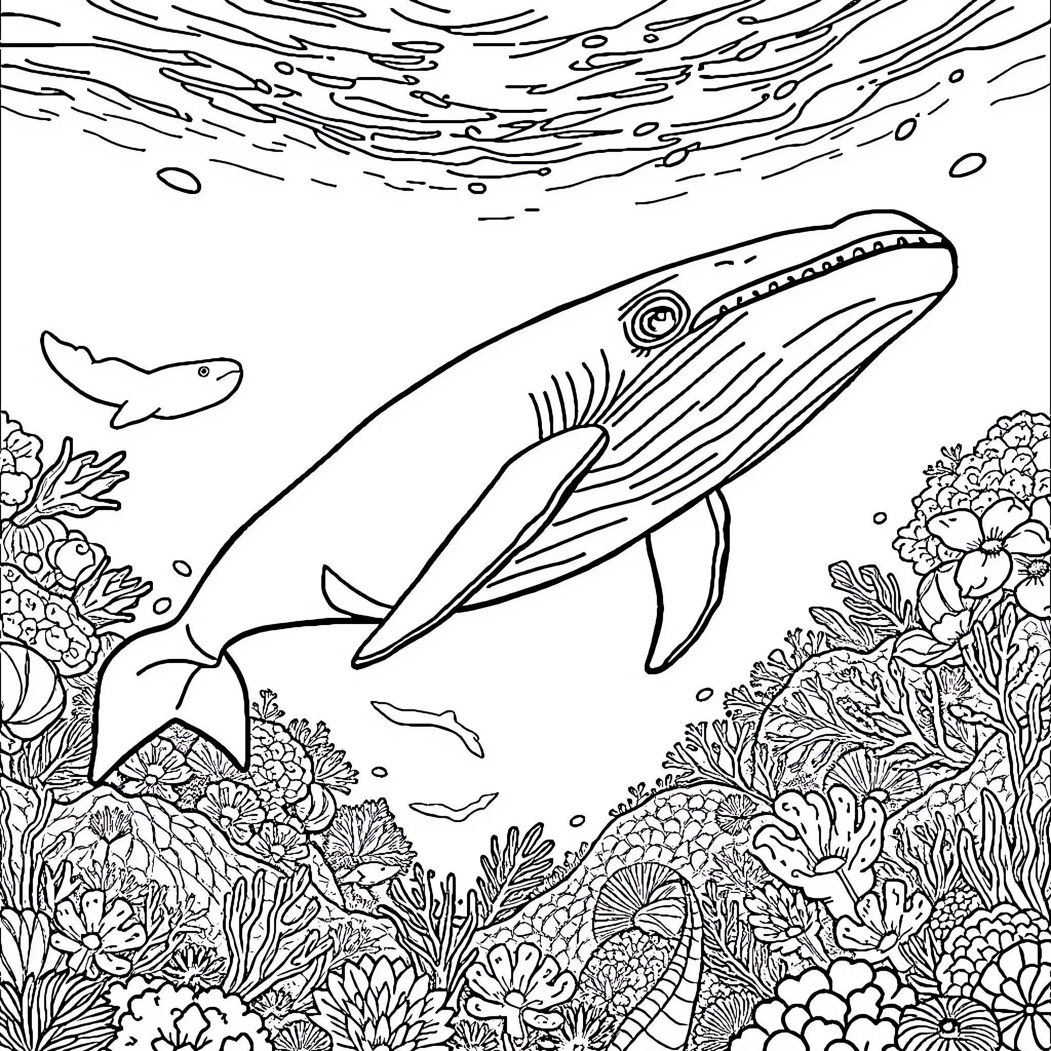 159 Best Whale Coloring Pages (Free Printable PDFs)