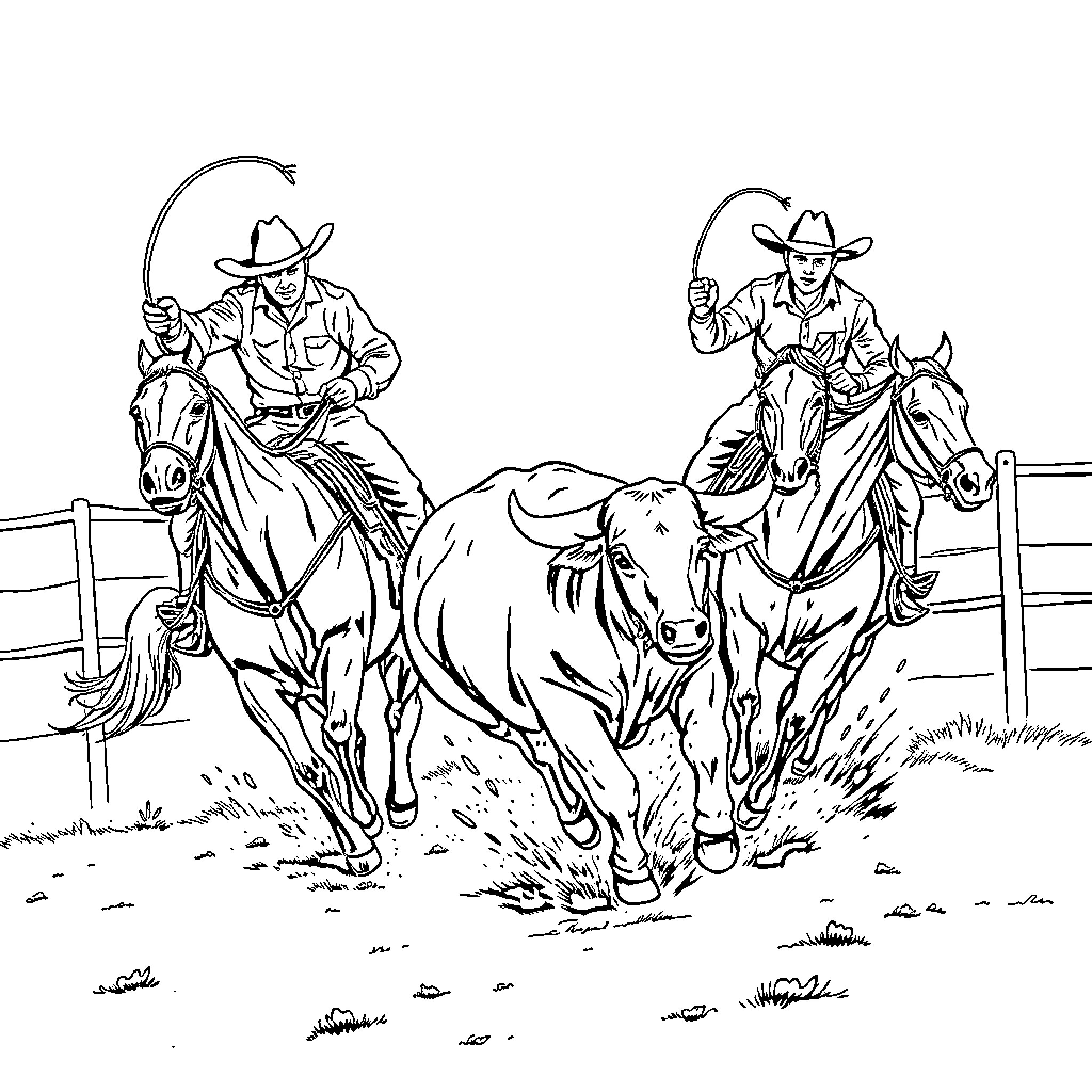 Best Roping Coloring Pages (Free Printable PDF)