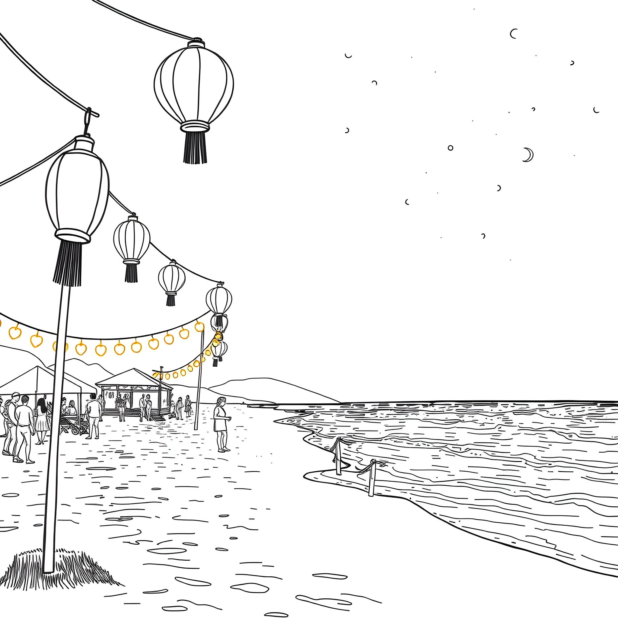 Best Festival Coloring Pages (Free Printable PDF)