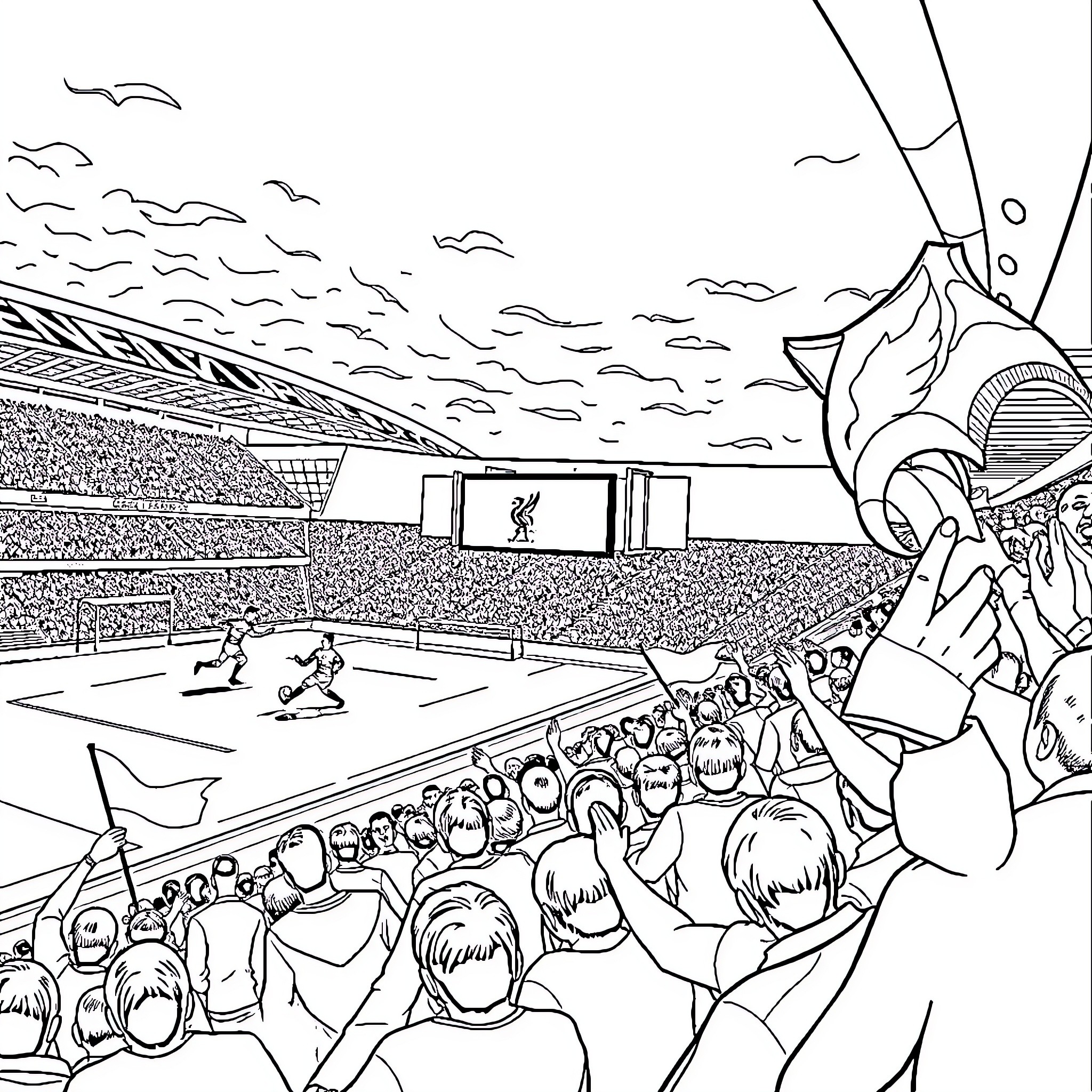 Best Liverpool FC Coloring Pages (Free Printable PDF)