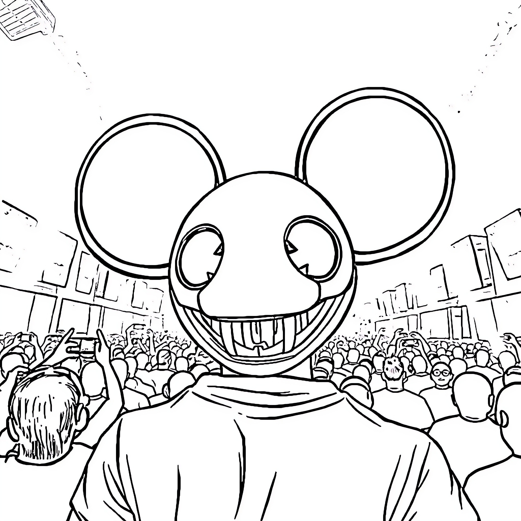 Best Deadmau5 Coloring Pages (Free Printable PDF)
