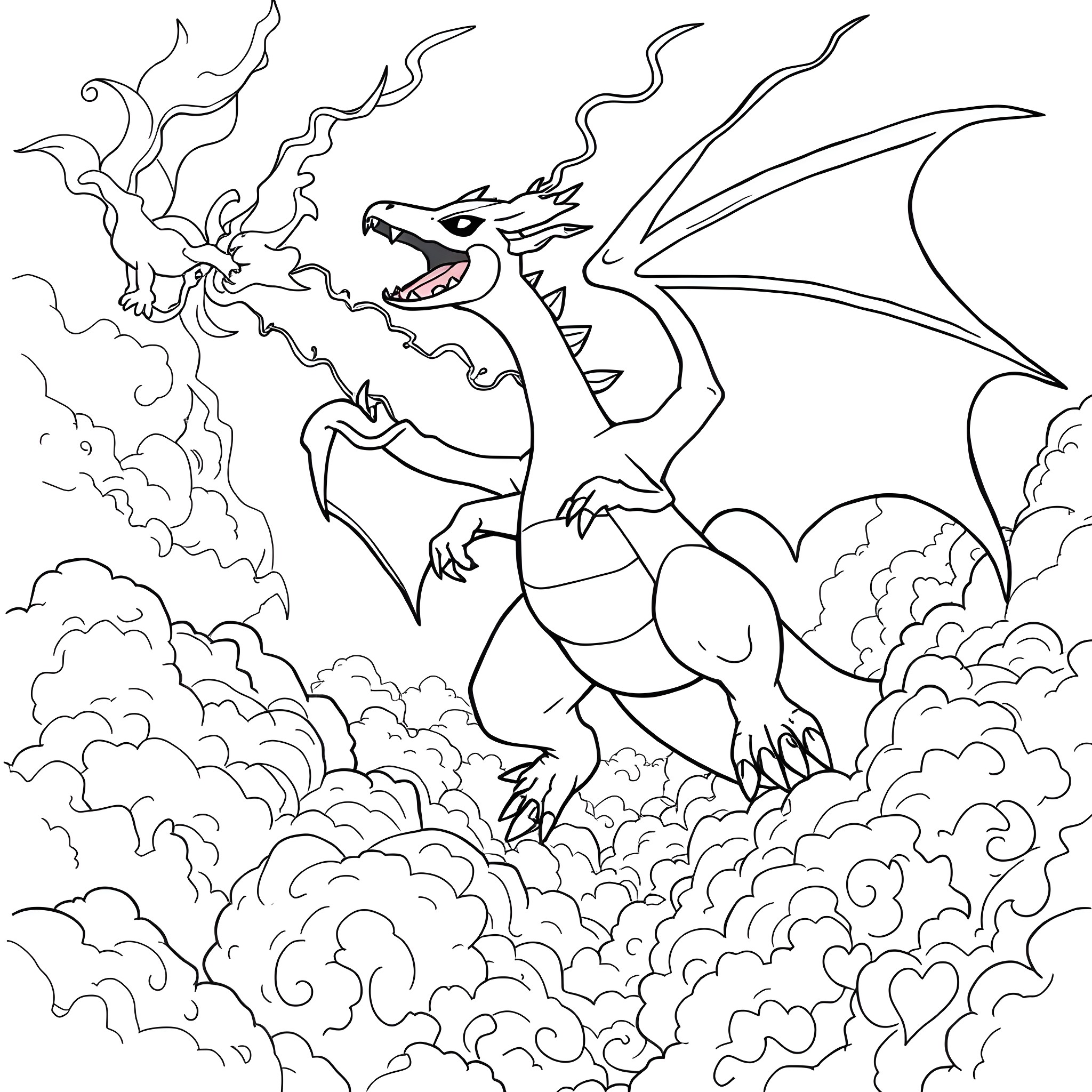 Best Charizard Coloring Pages (Free Printable PDF)