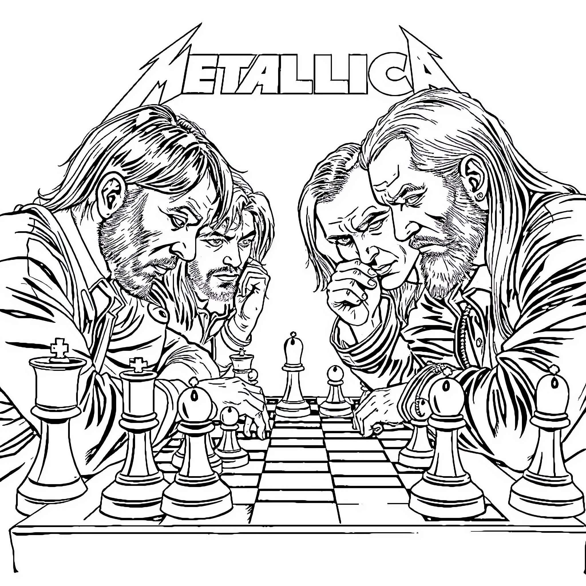 Best Metallica Coloring Pages (Free Printable PDF)