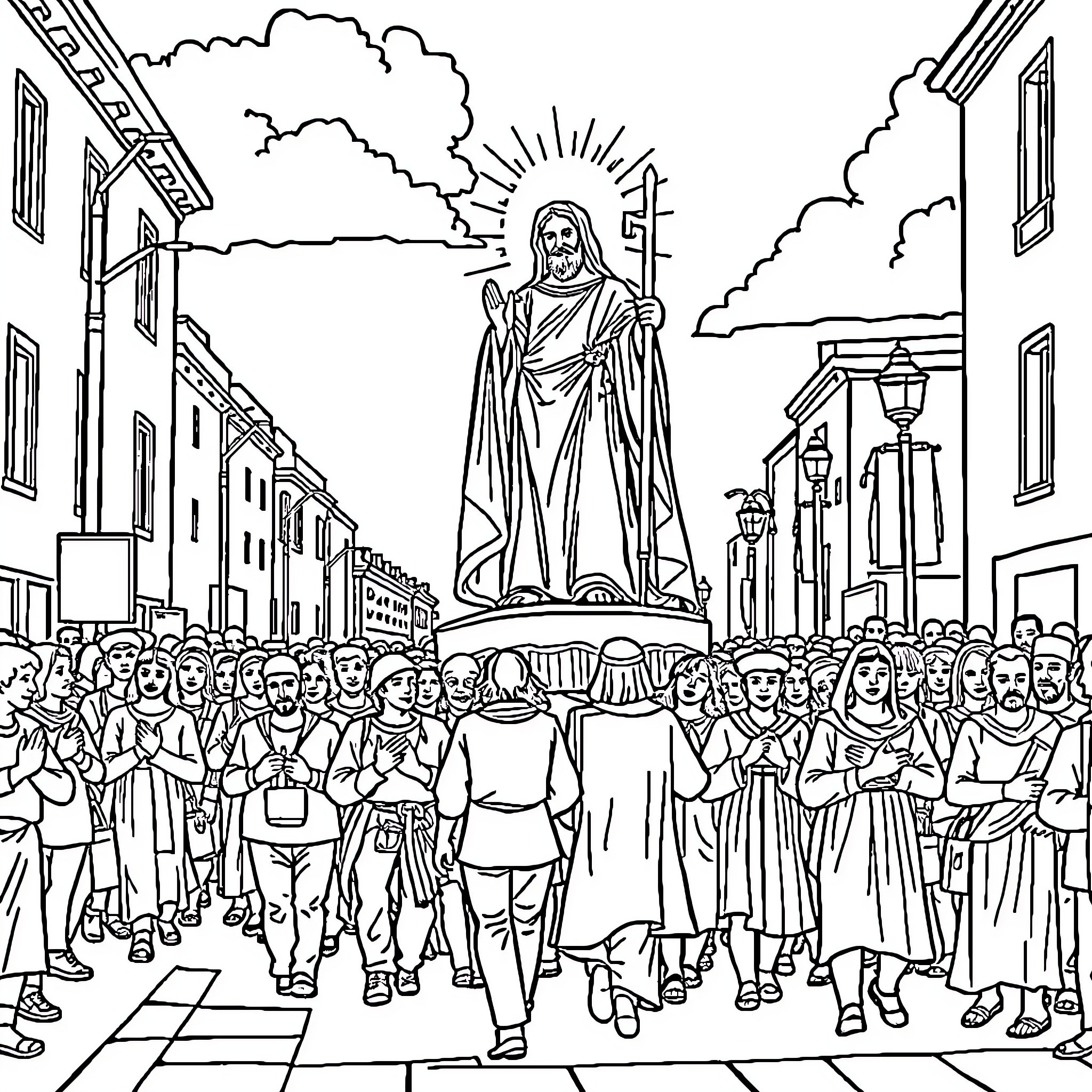 Best Señor de los Milagros Coloring Pages (Free Printable PDF)