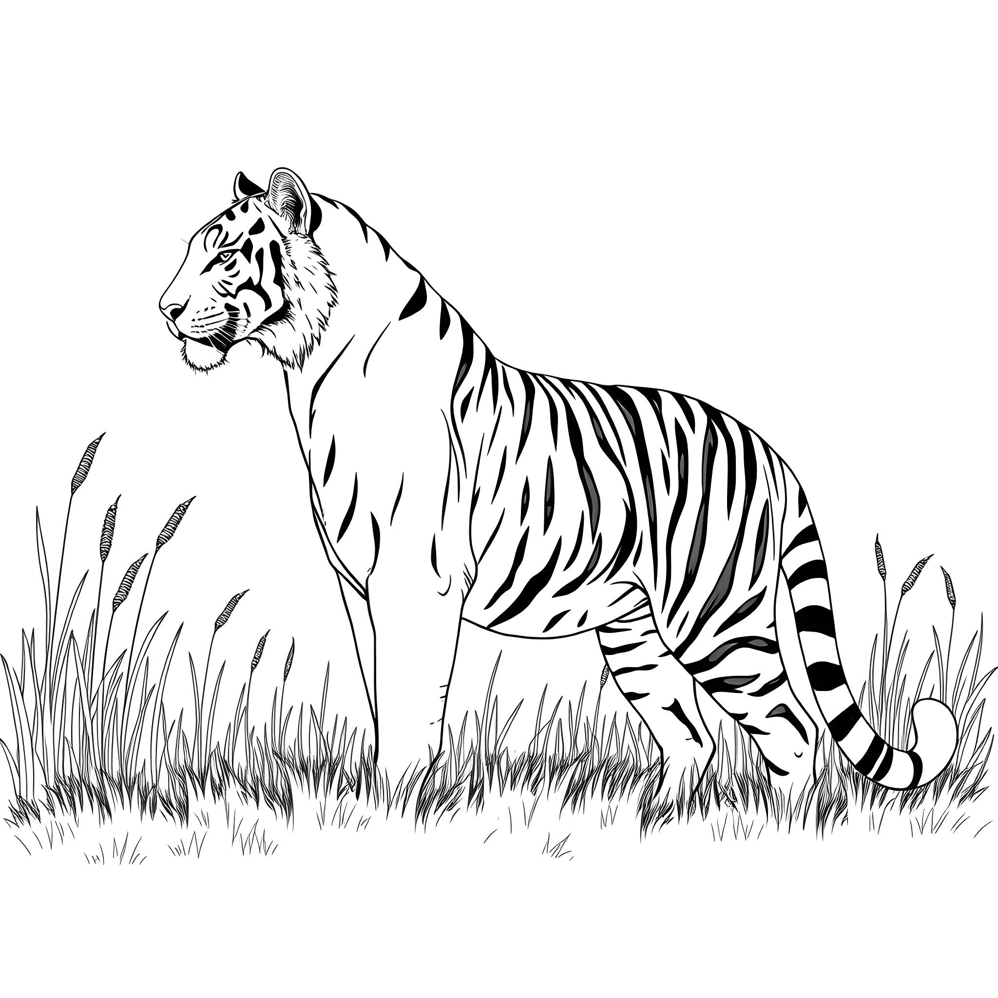 320 Best Tiger Coloring Pages (Free Printable PDFs)