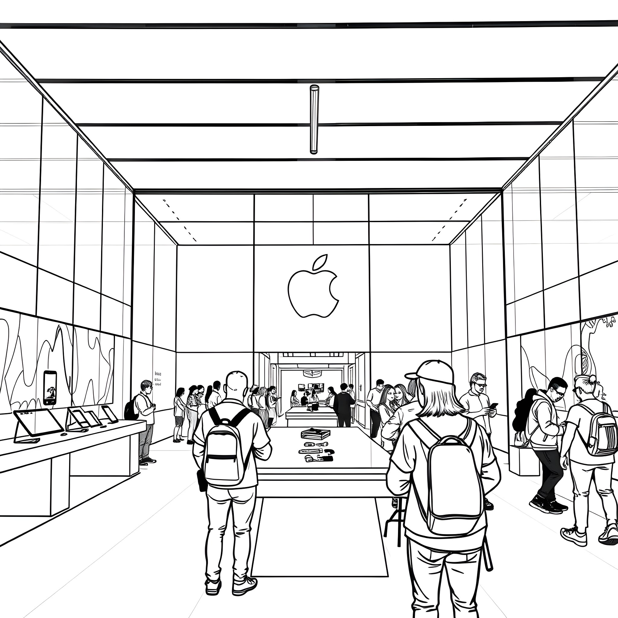 Best Apple iPad Coloring Pages (Free Printable PDF)