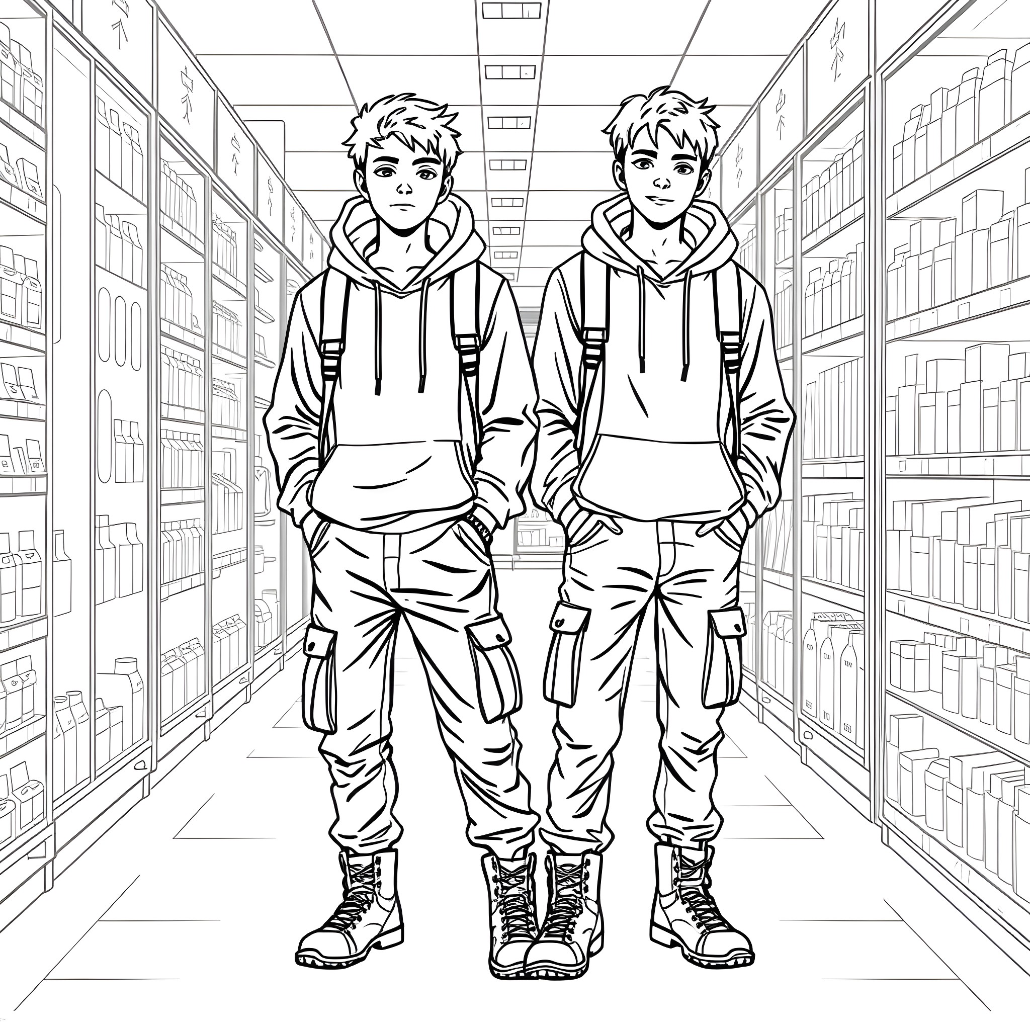 Best Teen Boy Coloring Pages (Free Printable PDF)